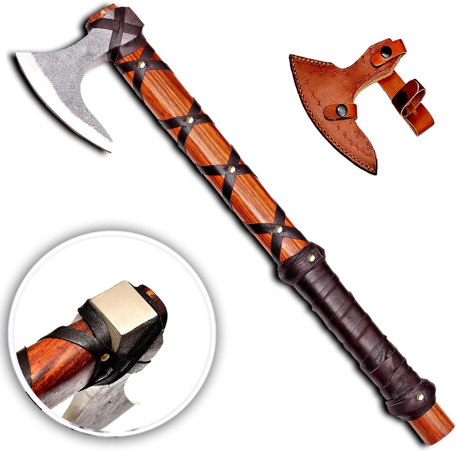 Amazon.com : Viking Axe of Ragnar Lothbrok Norse Viking Axe Sharp Blade ...