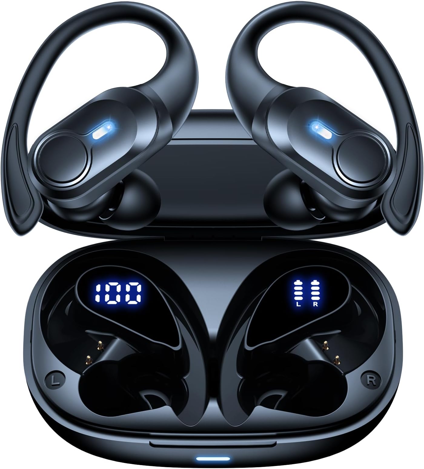 Amazon.com: Wireless Earbuds Bluetooth Headphones 70hrs Playback Over ...