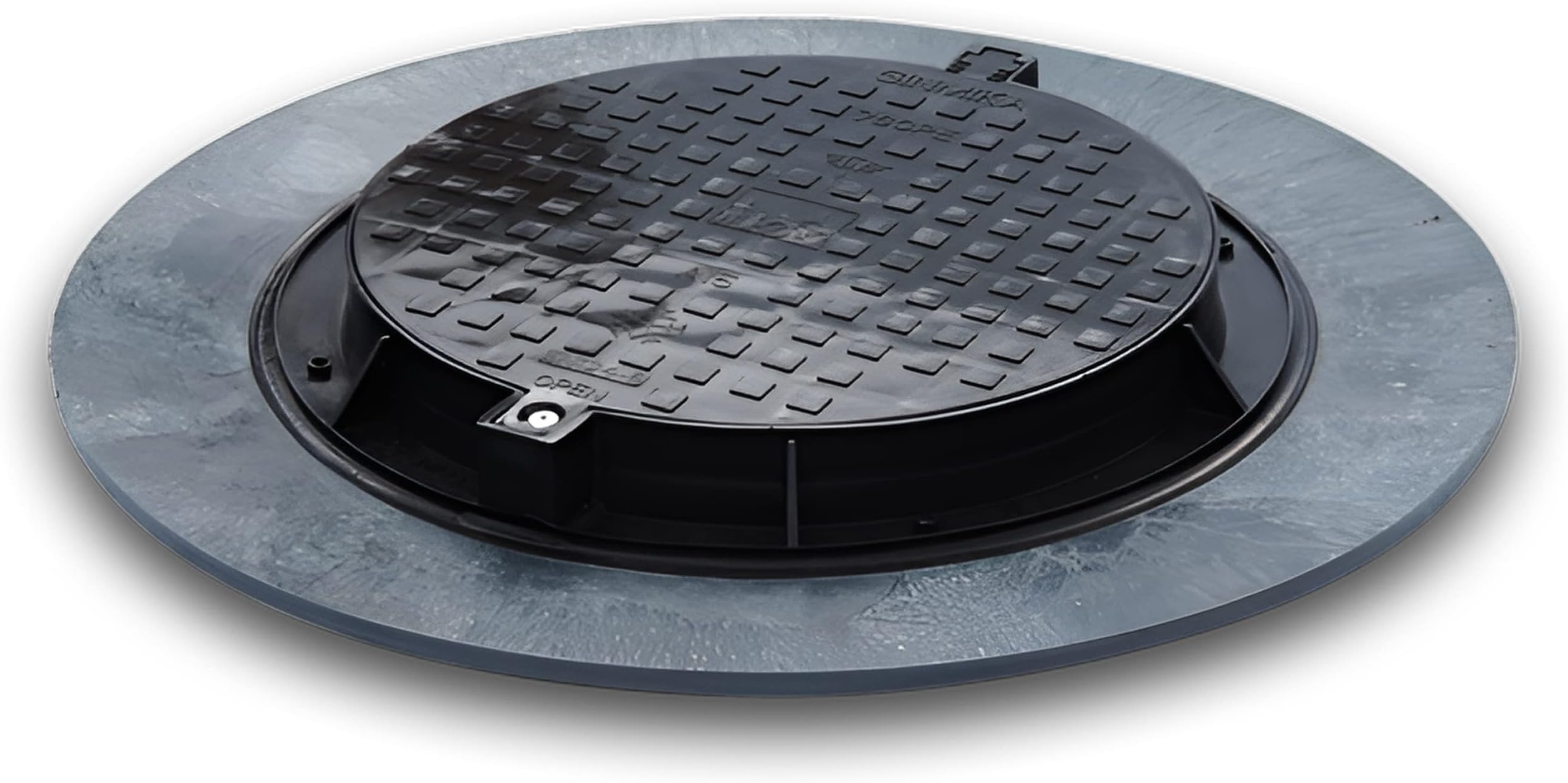 Varile 100x100cm Brunnenschacht, Revisionsschacht aus Kunststoff (ohne ...