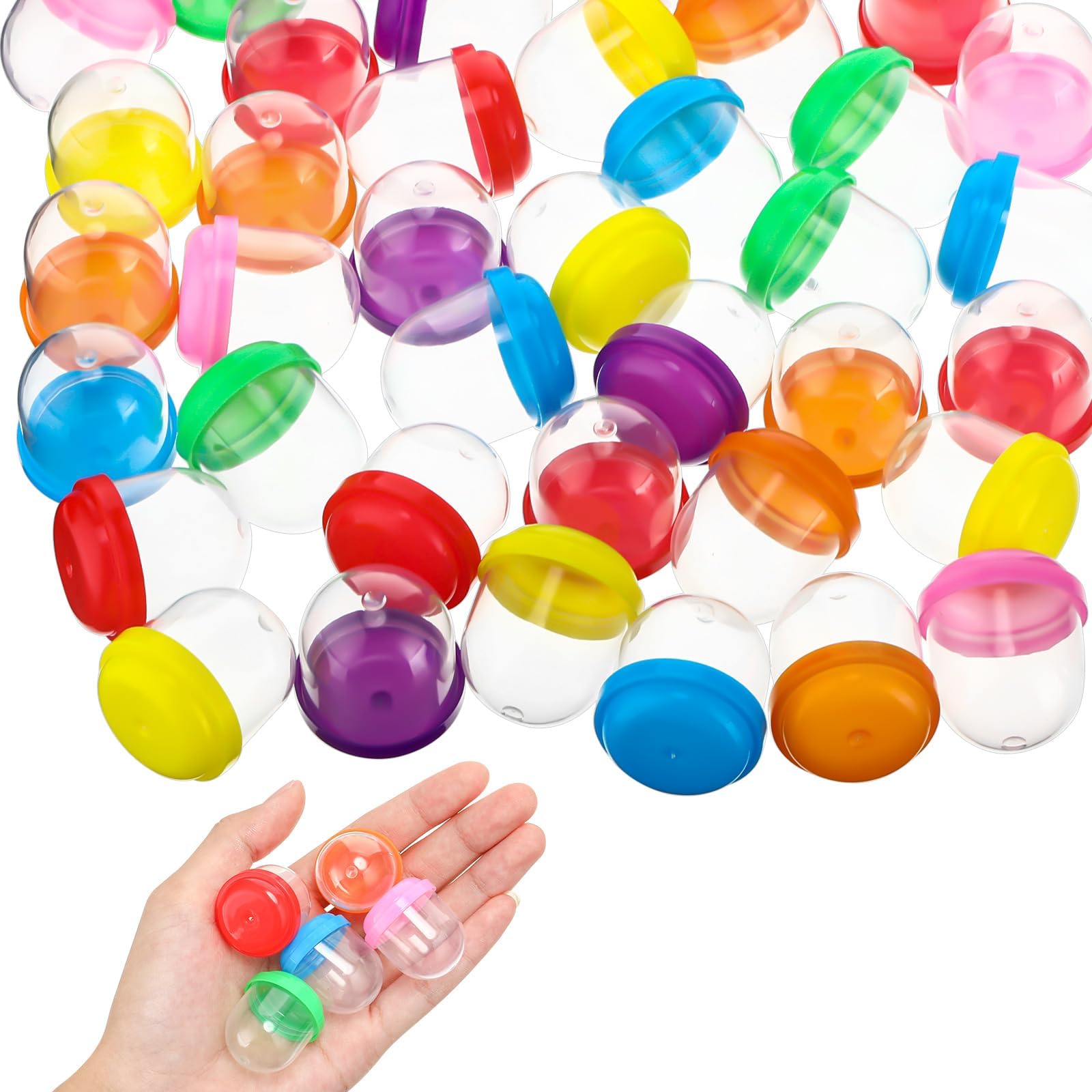 100 Pcs Vending Machine Capsules 1 Inch Gumball Machine Capsule ...