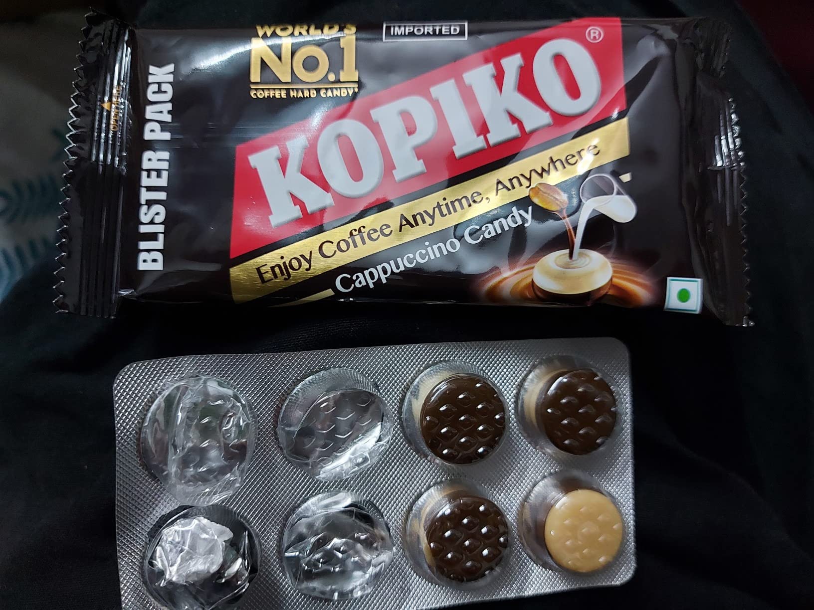 KOPIKO Cappuccino Coffee Candy - World's No 1 Coffee Hard Candy (Pocket ...