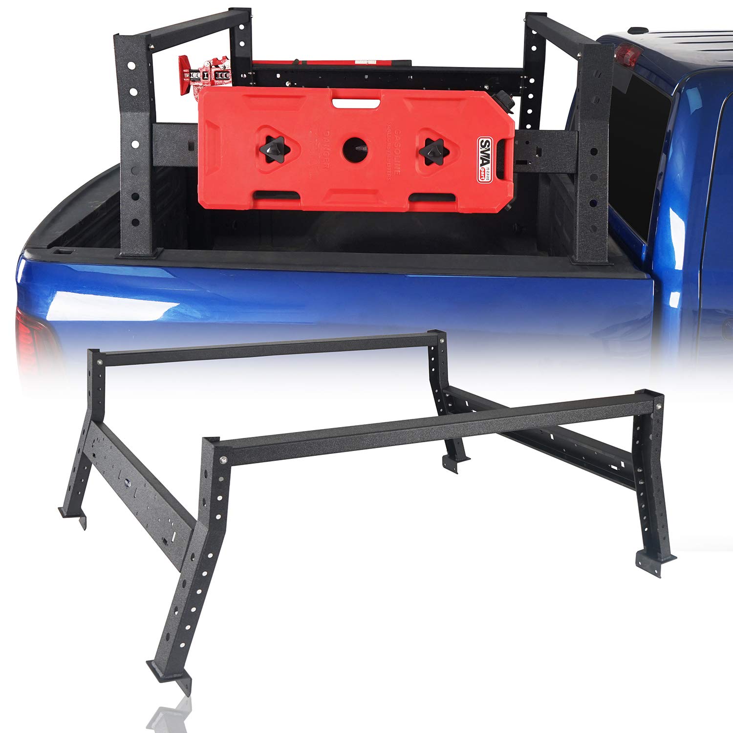 Buy Hooke Road Ladder Rack for Dodge Ram 1500 2009-2018 (5.8 6.5 8 FT ...