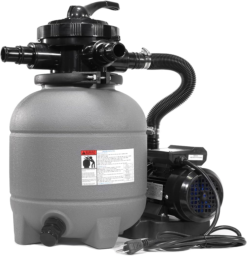 Amazon.com : XtremepowerUS 19" Sand Filter with 1.5 Horsepower Above ...