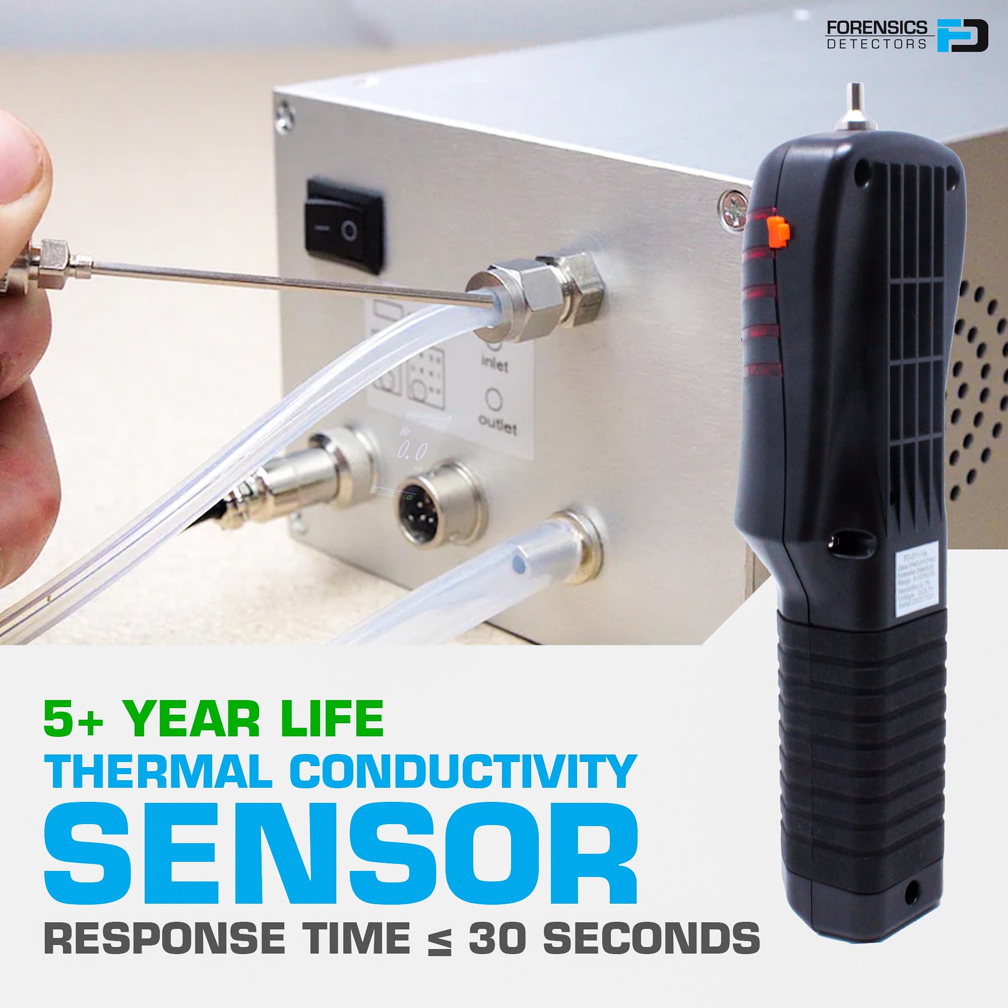 Snapklik.com : Argon Gas Analyzer USA NIST Calibration Built-in Pump ...