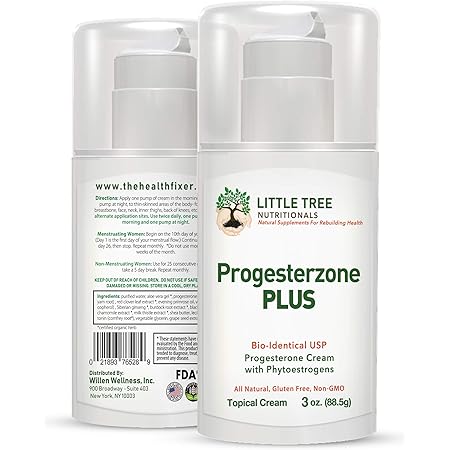 Amazon.com: Progesterone Cream (Bioidentical) for Menopause Relief 3000 ...