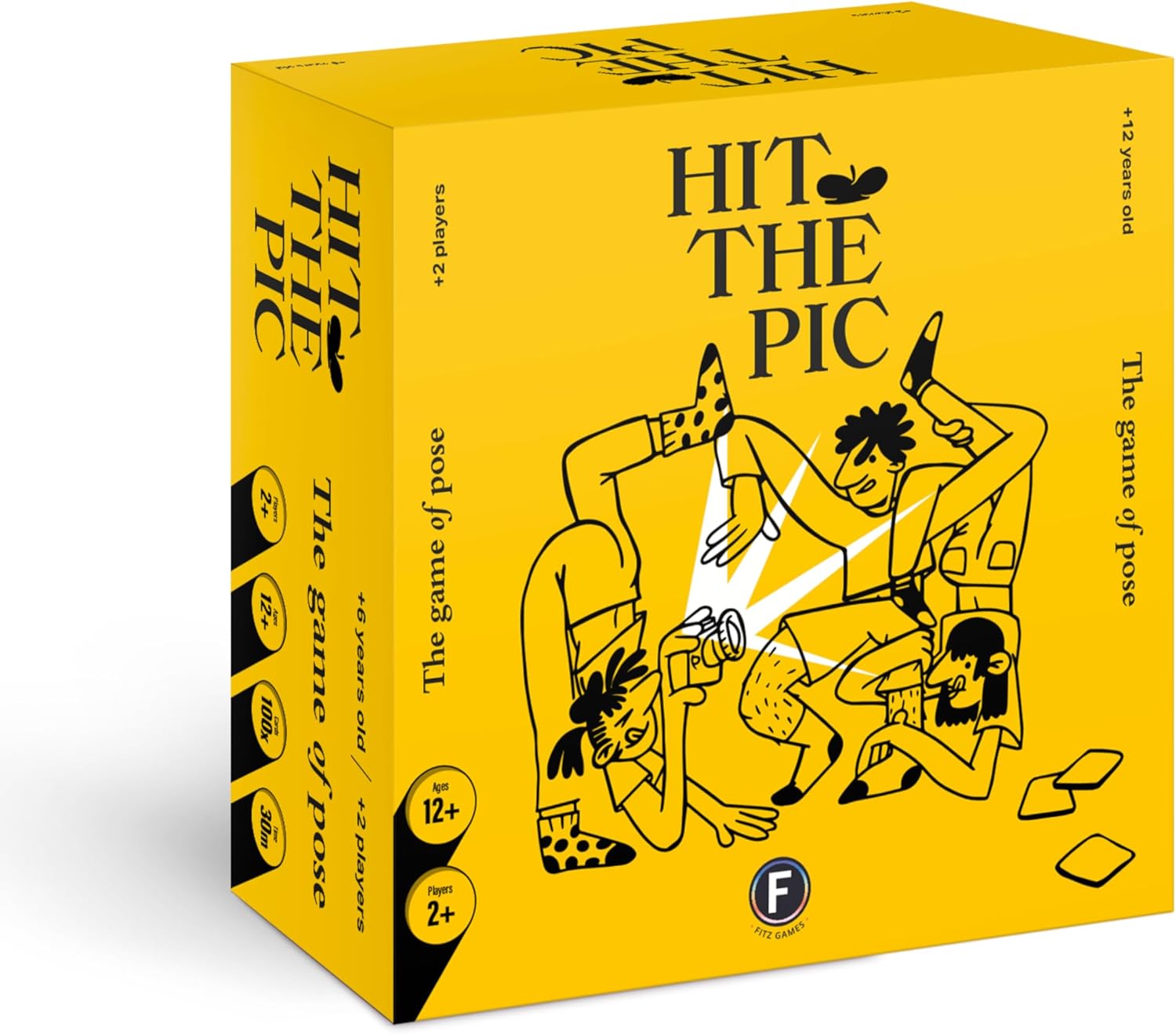 Amazon.com: Hit The Pic Party Game - Match The Pose in Fast-Paced Team ...