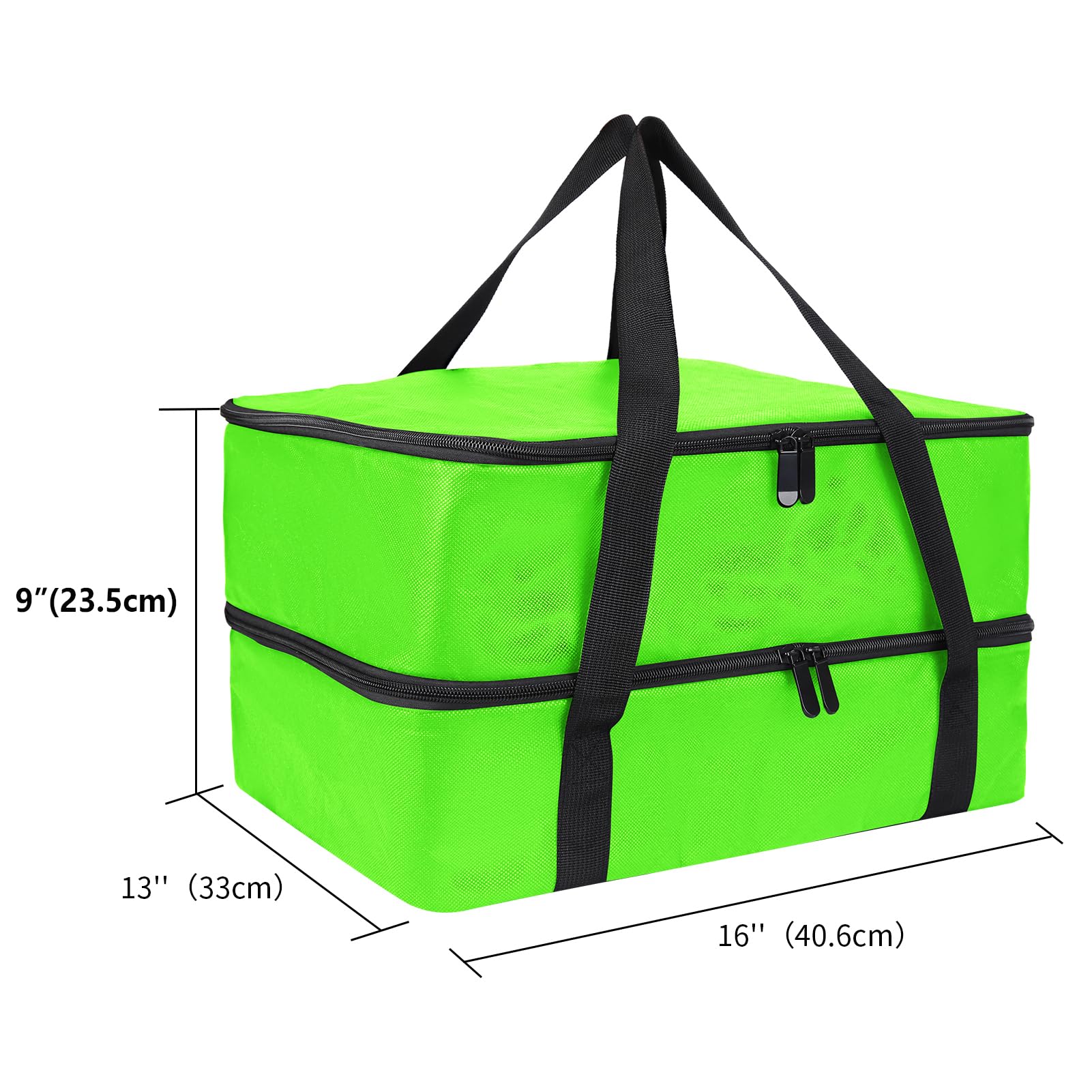Snapklik.com : Musbus Expandable Lasagna Lugger, Insulated Casserole ...