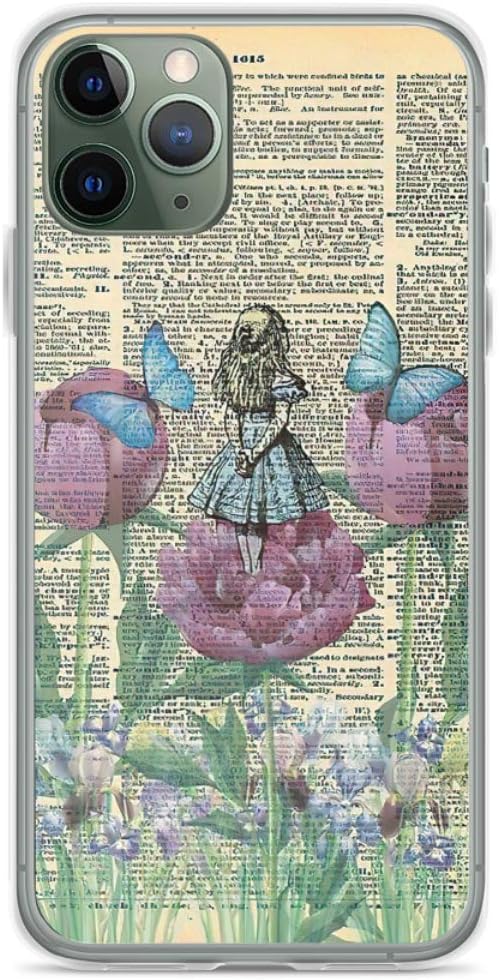 Amazon.com: Phone Case Alice in Wonderland Compatible with iPhone 11 12 ...