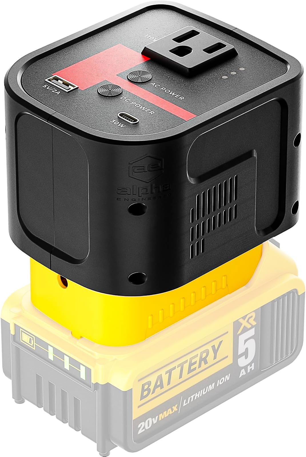 Amazon.com: Alpha Engineered Power Supply Portable Inverter Compatible ...