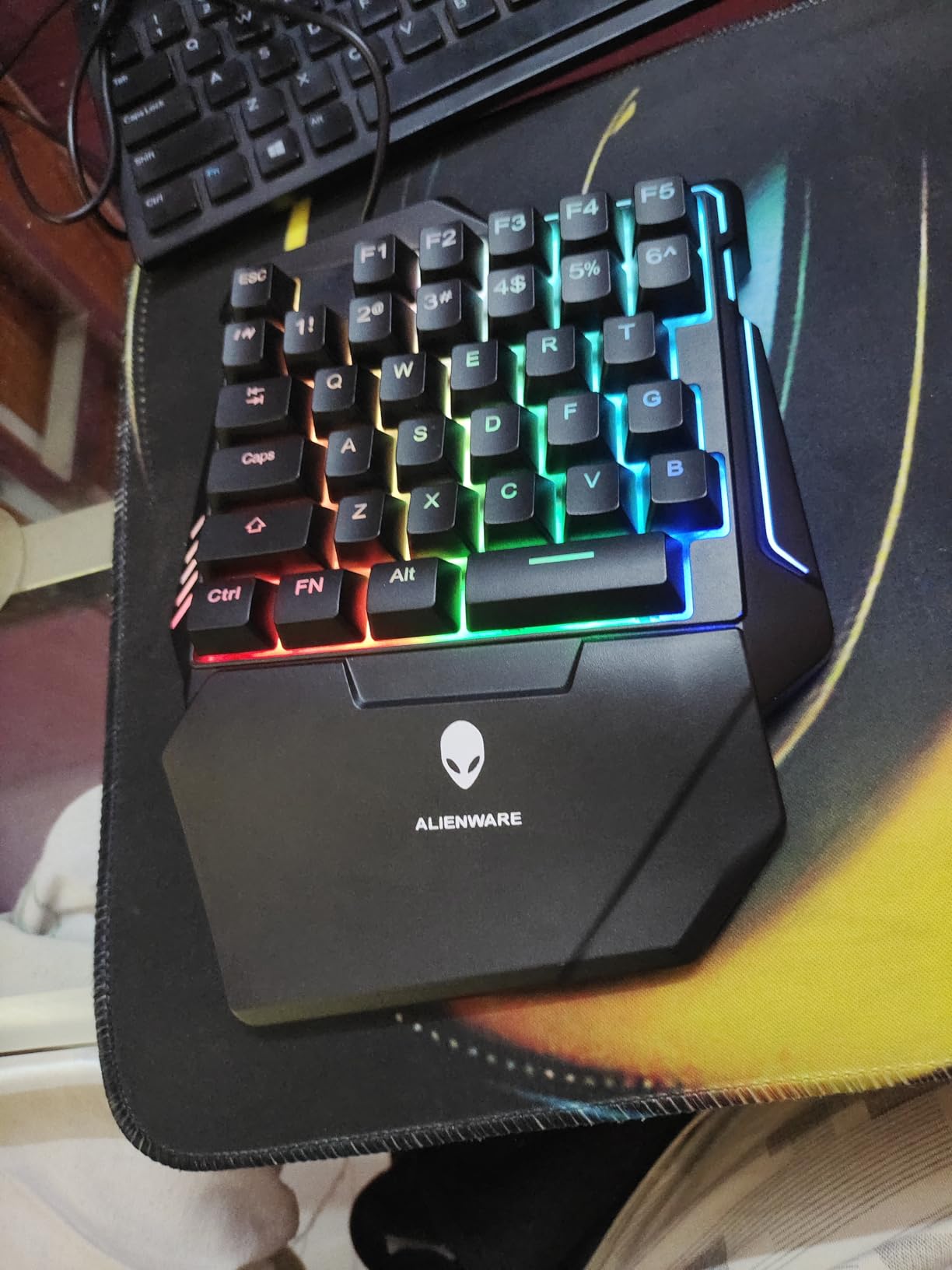 Amazon.in: Buy Tech-Lobby One Handed Gaming Keyboard RGB 35 Keys ...