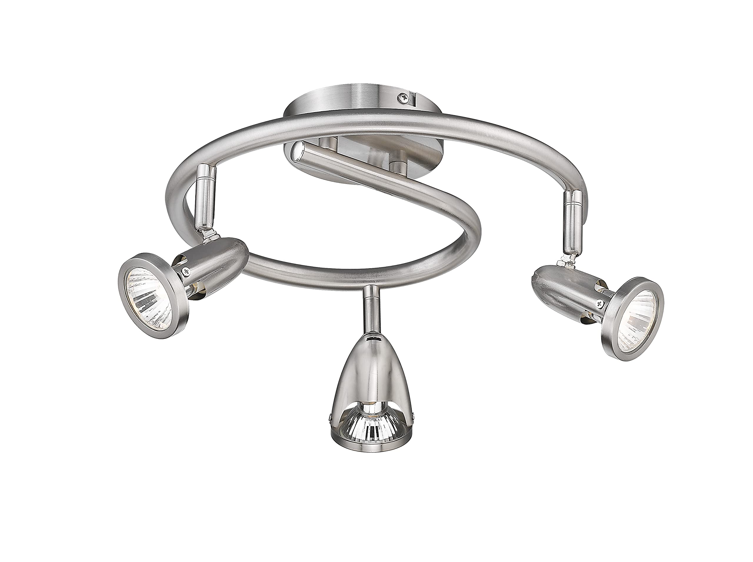 Casia 3-Light Multi-Directional Ceiling Track Lighting, Ceiling Spot ...