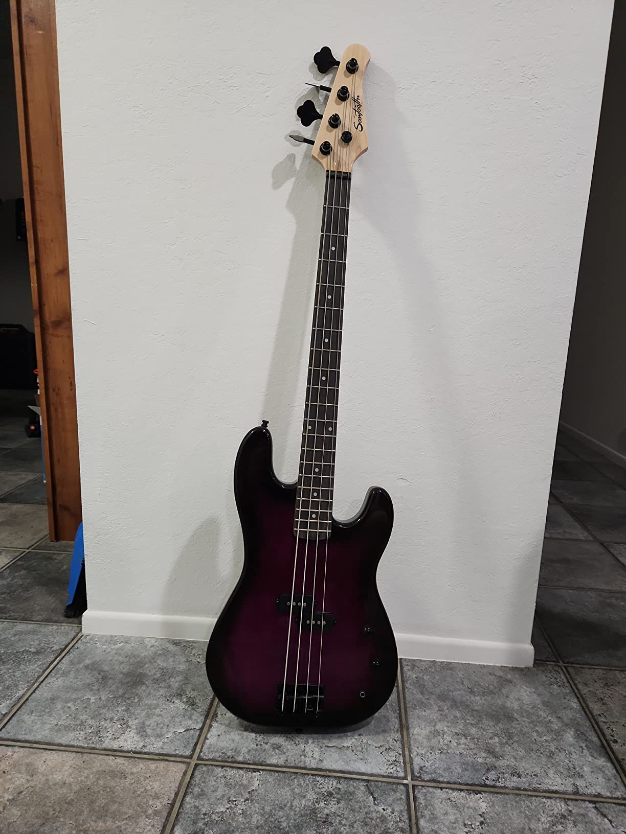 $27/mo - Finance Sawtooth EP Series Electric Bass Guitar, Vintage Burst ...
