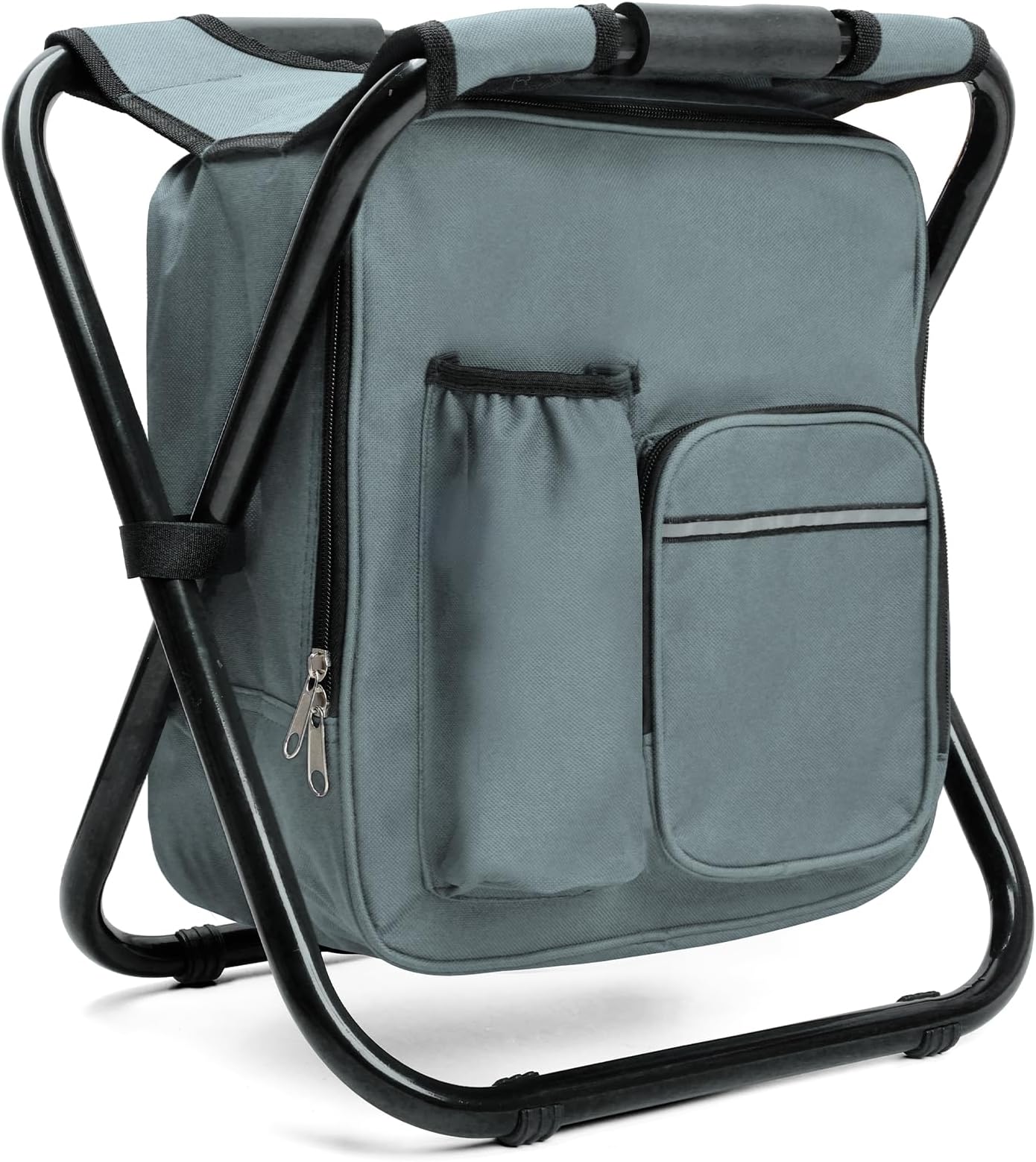 Amazon.com: GigaTent Folding 3 in 1 Stool Backpack Folding Stool with ...