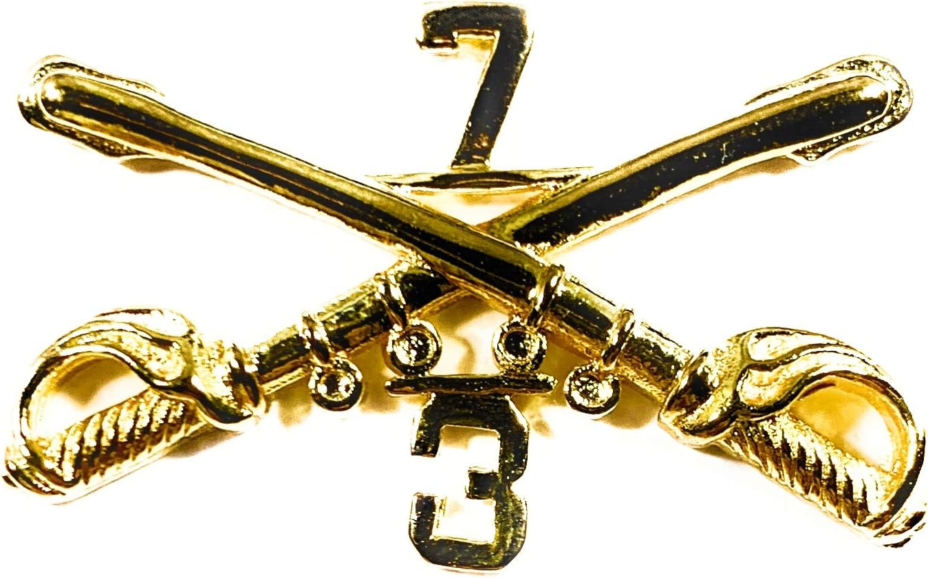 Amazon.com: US Army 3-7 7th Cavalry Regiment 3d Battalion"garryowen ...