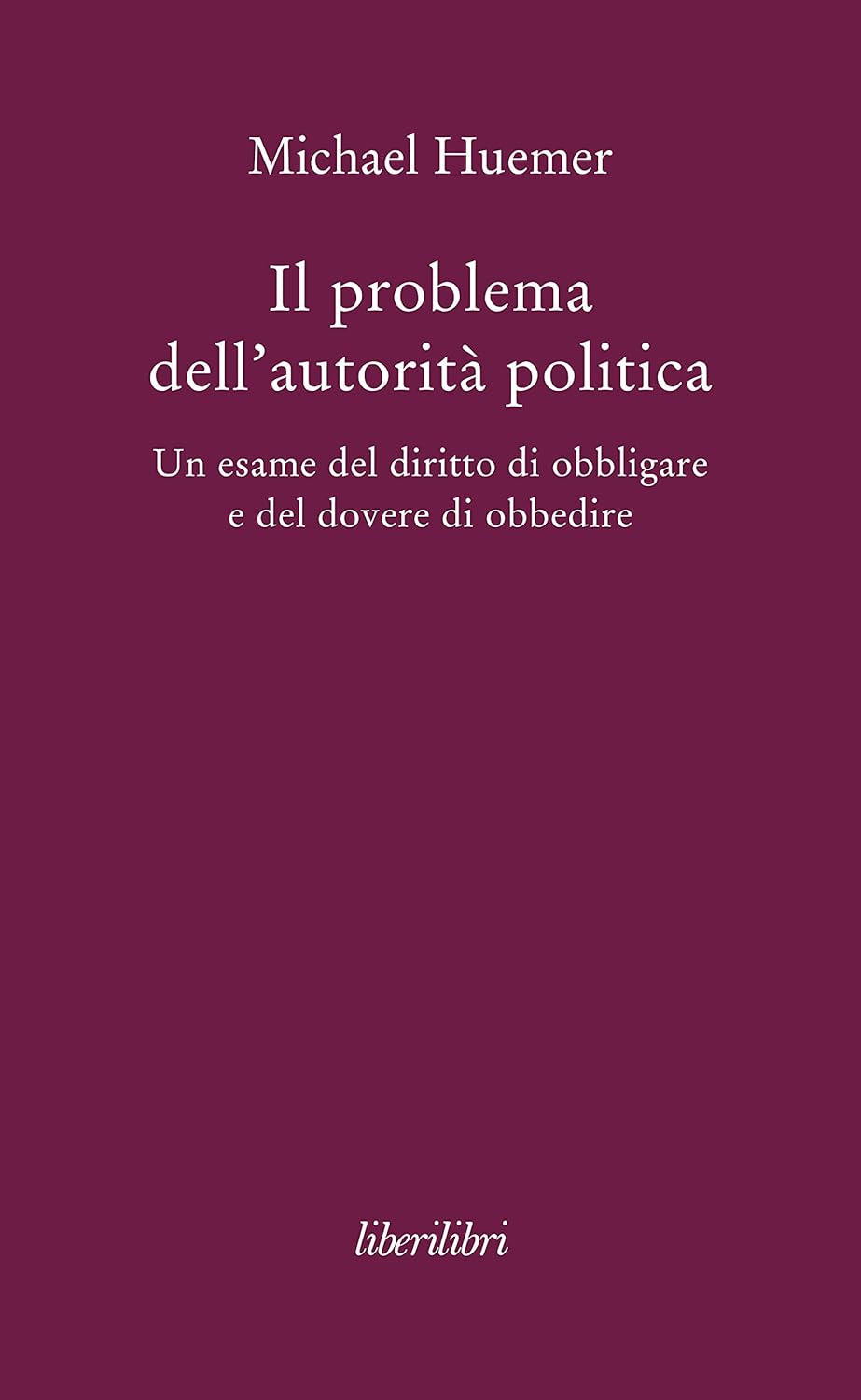 Amazon.com: MICHAEL HUEMER - PROBLEMA DELL: 9788898094233: Huemer ...