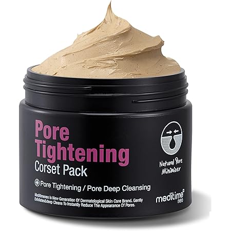 Amazon.com : Meditime Pore Tightening & Pore Minimizer Mud Clay Mask ...
