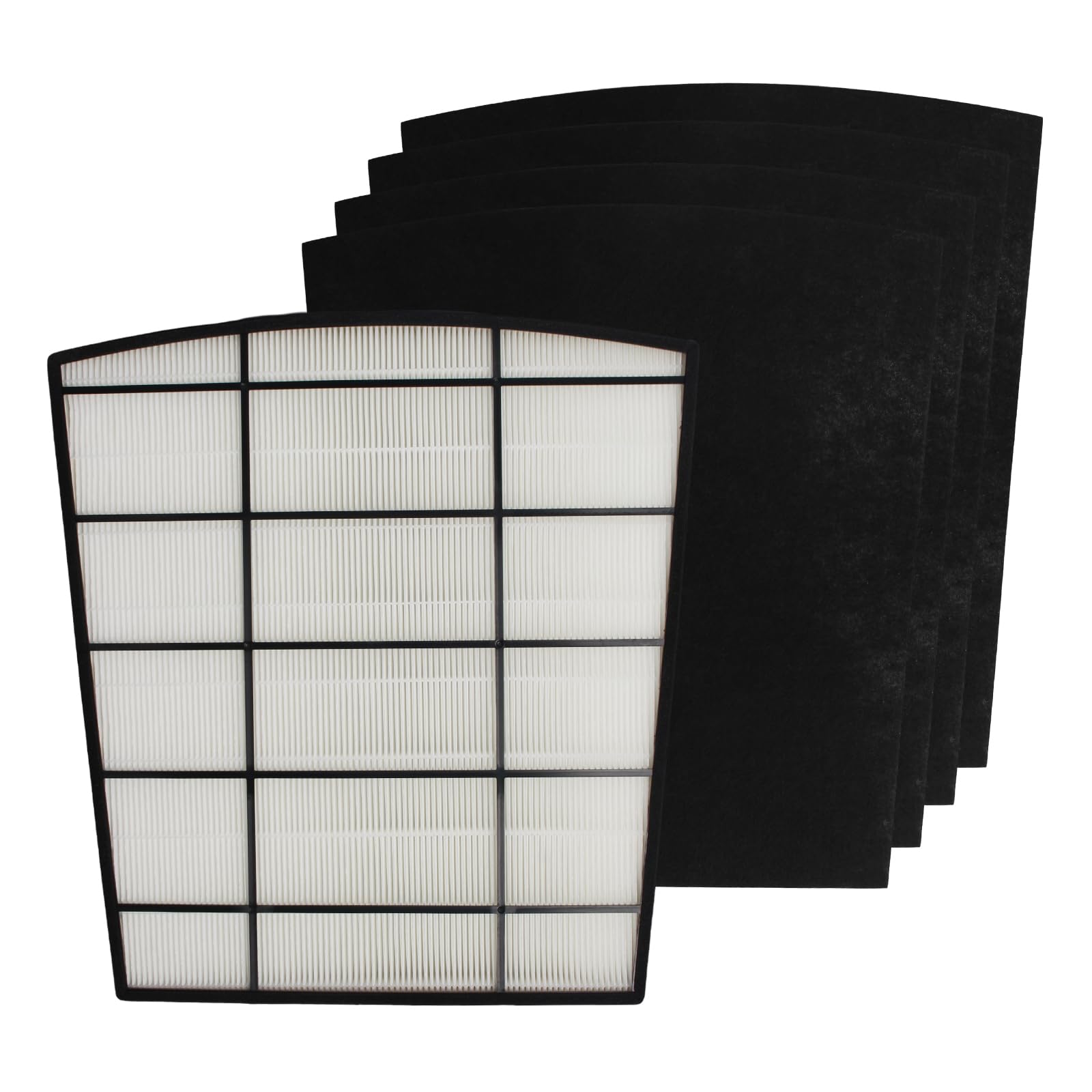 Amazon.com: SUNJIKA Air Purifier Filter Replacement Filter True HEPA ...