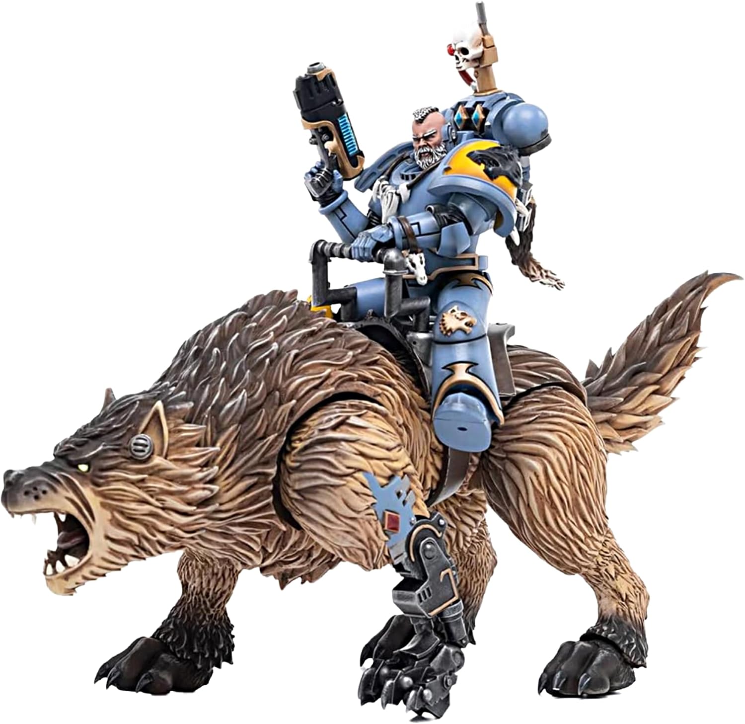 Amazon.com: JOYTOY Warhammer 40K 1/18 Action Figures Space Wolves ...