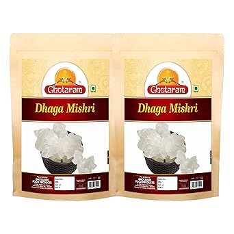 Ghotaram Dala Misri Crystal | Dhaga Mishri | Mishri Sugar Crystal ...
