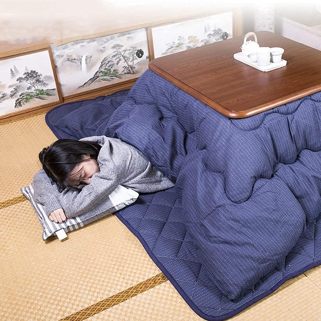 Kotatsu Table with Heater and Blanket Table Blue Philippines | Ubuy