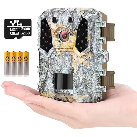 Amazon.com: Foxelli Trail Camera – 14MP 1080P Full HD Wildlife Scouting ...