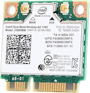 Amazon | Intel Dual Band Wireless-AC 3160 | インテル | ネットワークカード 通販