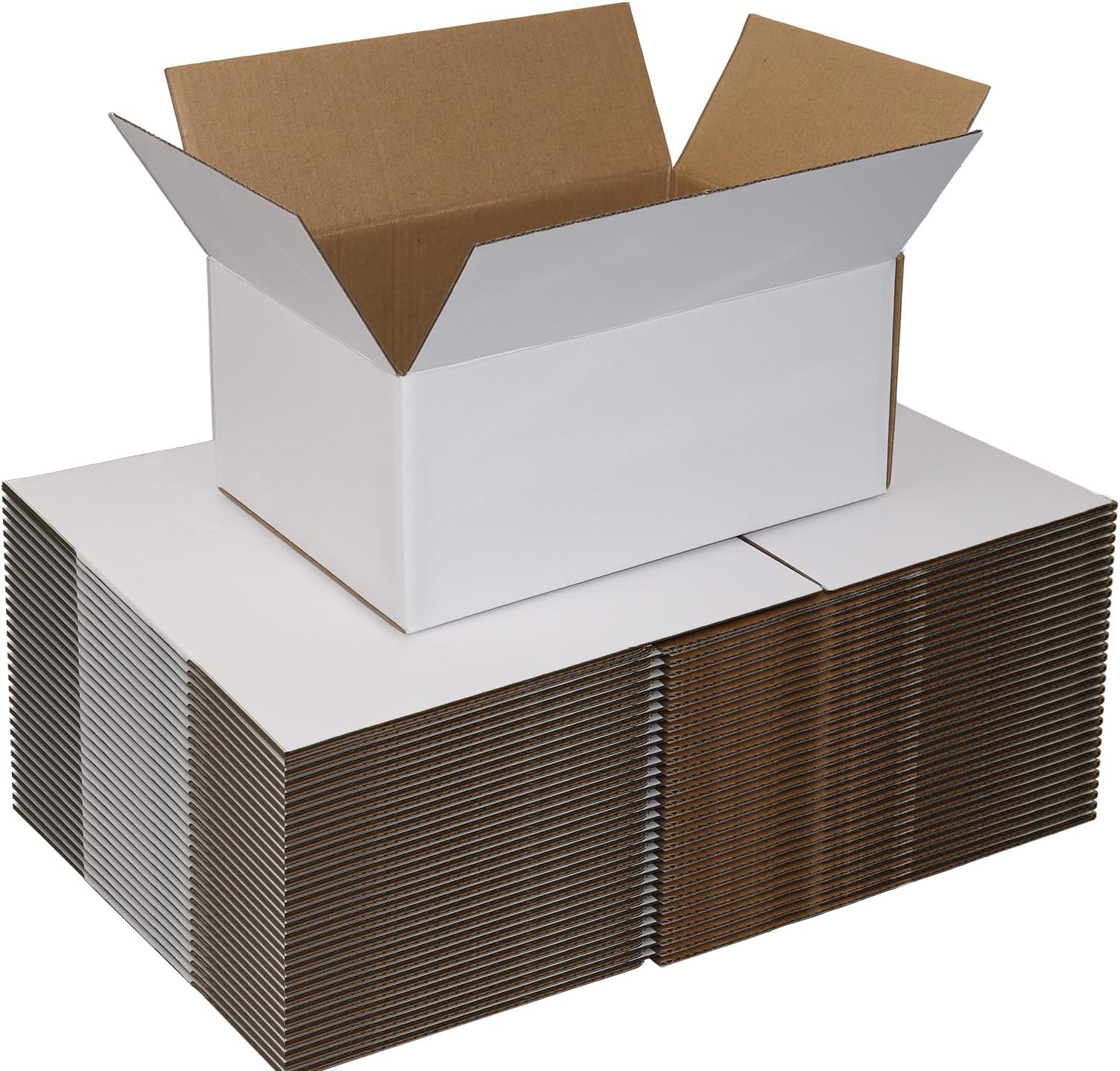 Amazon.com : The Packaging Wholesalers 12 x 6 x 6 Inches Shipping Boxes ...