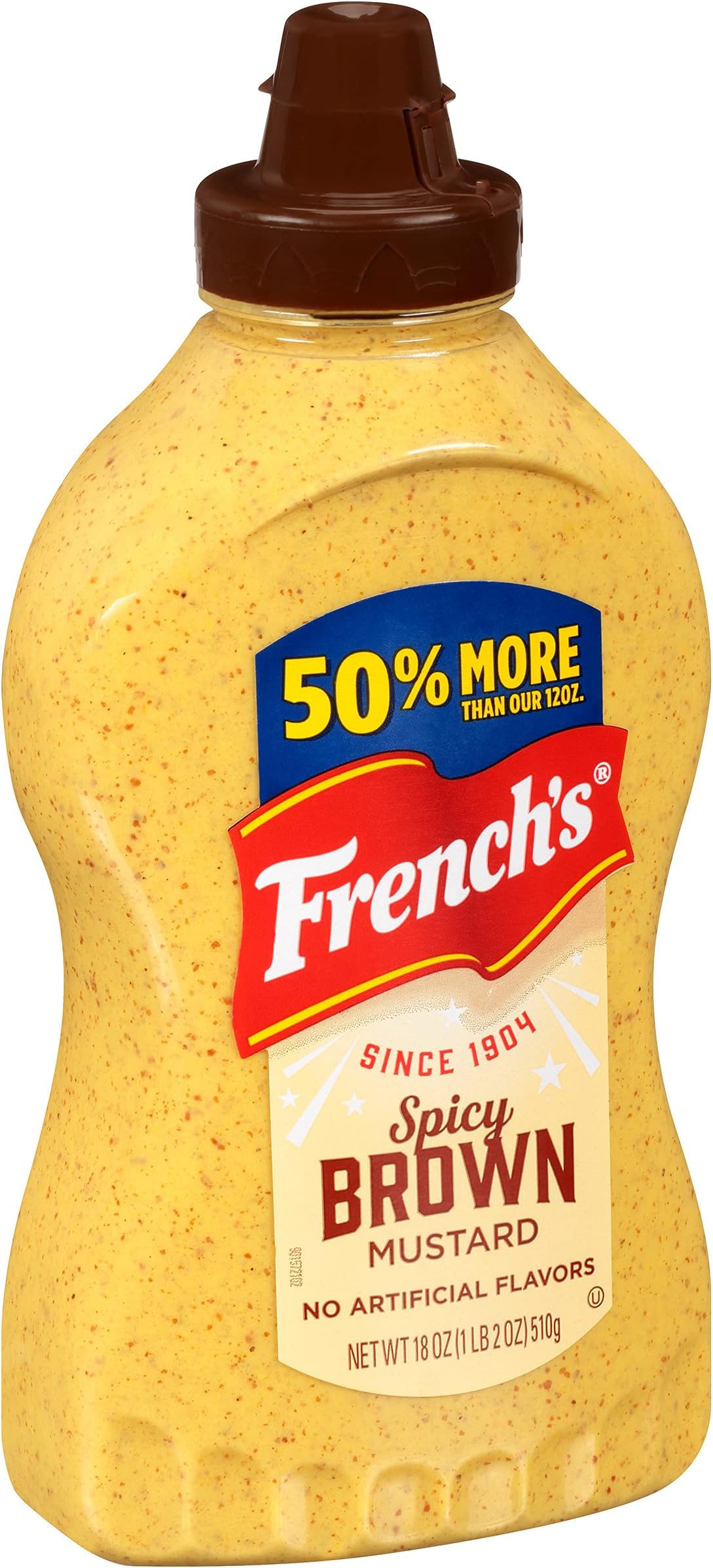 Amazon.com : French's Spicy Brown Mustard, 18 oz : Grocery & Gourmet Food