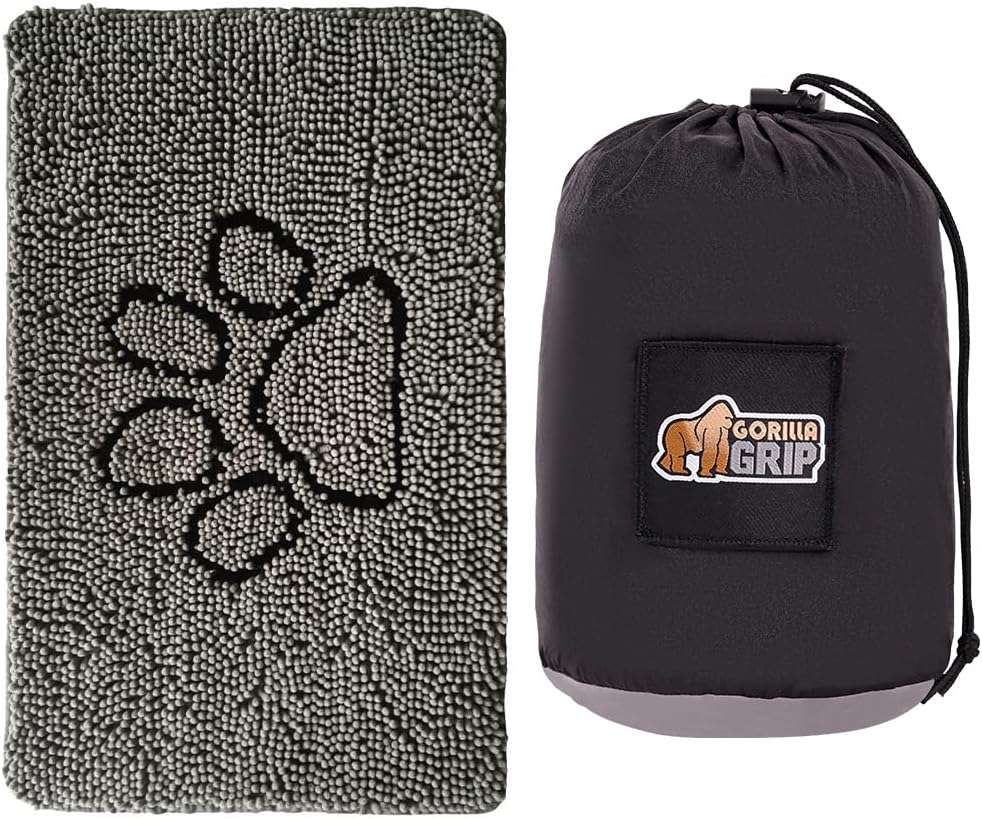 Amazon.com : Gorilla Grip Doormat and Camping Hammock, Doormat in Size ...