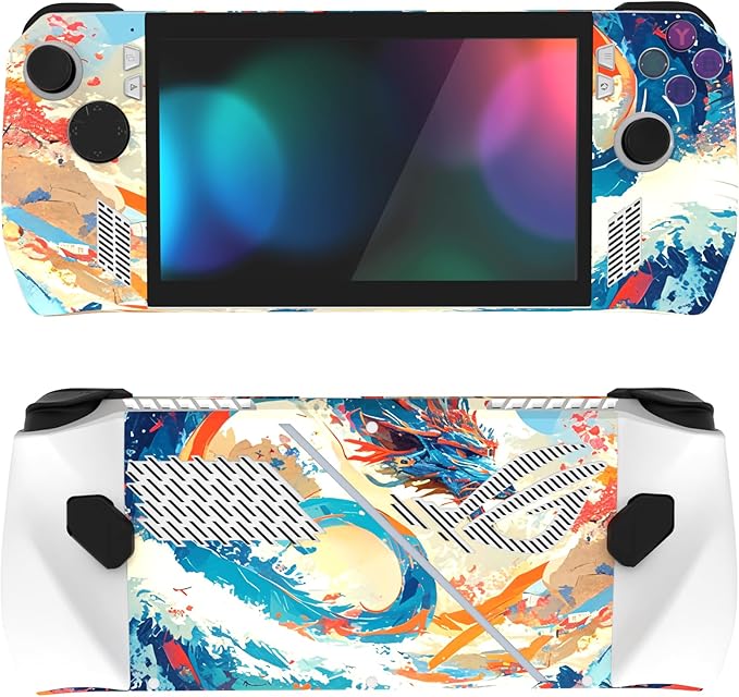 Amazon.com: PlayVital 2 Set Protective Skin Decal for ROG Ally, Custom ...