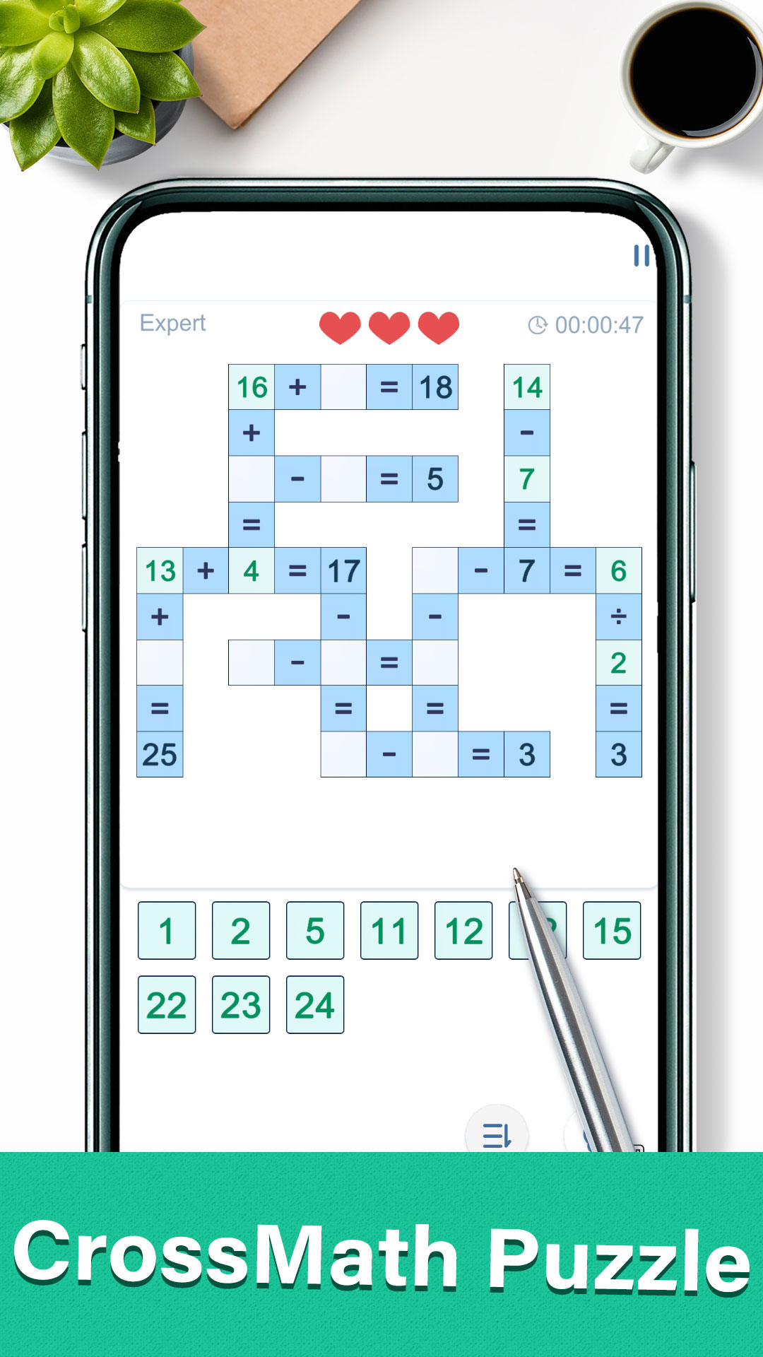 CrossMaths: Number Puzzle Game - App on Amazon Appstore