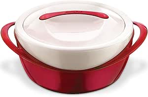 Amazon.com: Pinnacle Large Insulated Casserole Dish with Lid 3.6 qt ...