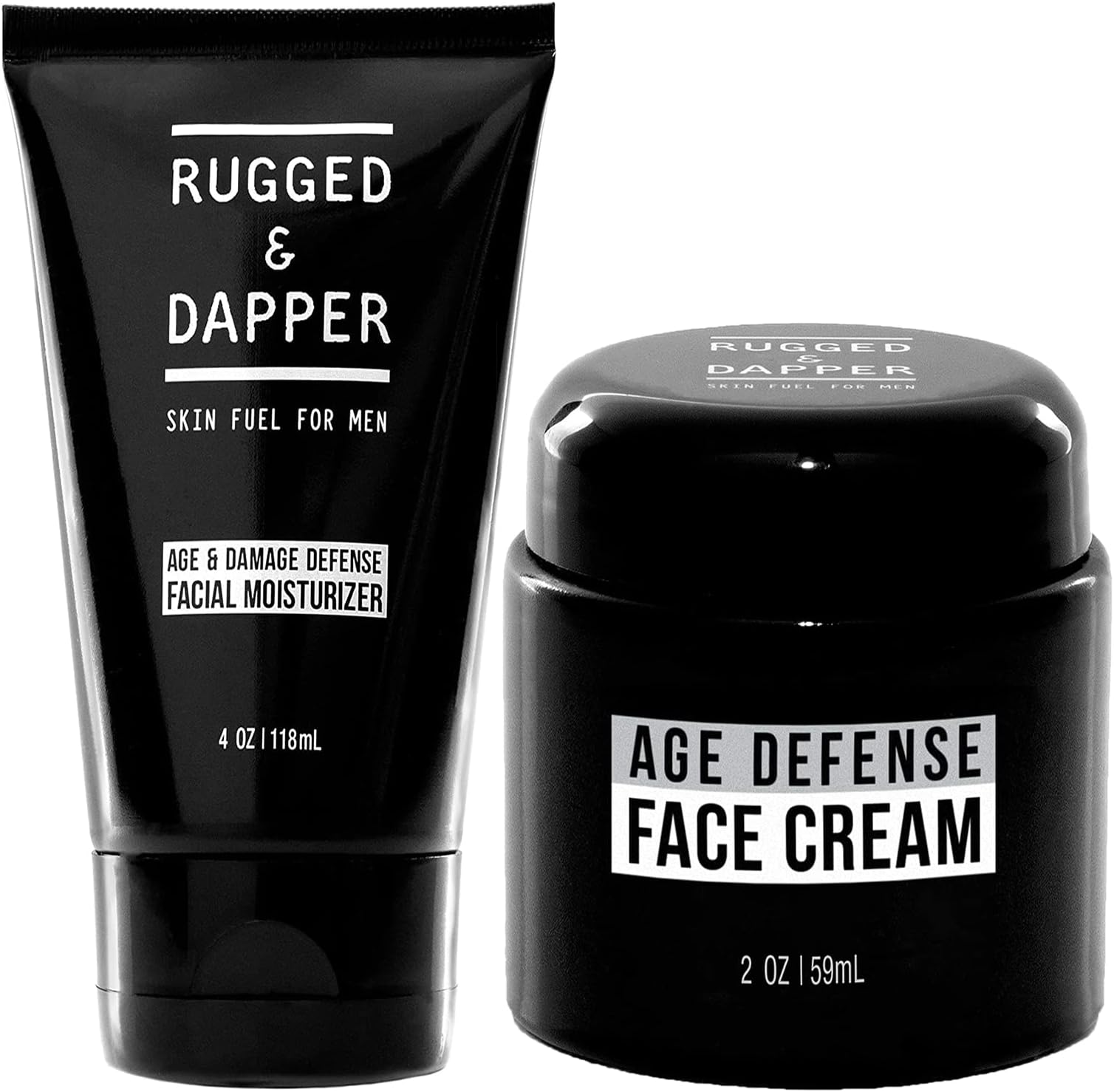 Amazon.com: RUGGED & DAPPER Hydration Daily Face Moisturizer and Night Cream Bundle : Beauty ...