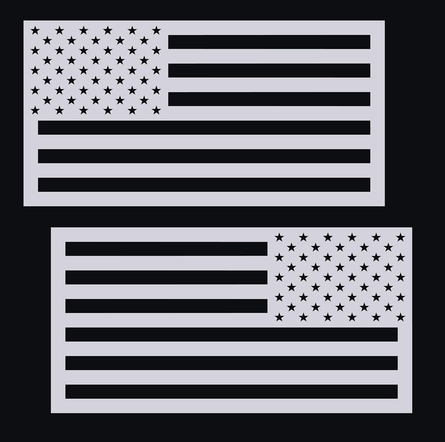 Amazon.com - Rapid Vinyl Patriotic USA American Flag Die Cut Decal ...