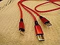 Amazon.com: Multi Charging Cable (3Pack 4FT) 3 in 1 Charger Cable Nylon ...