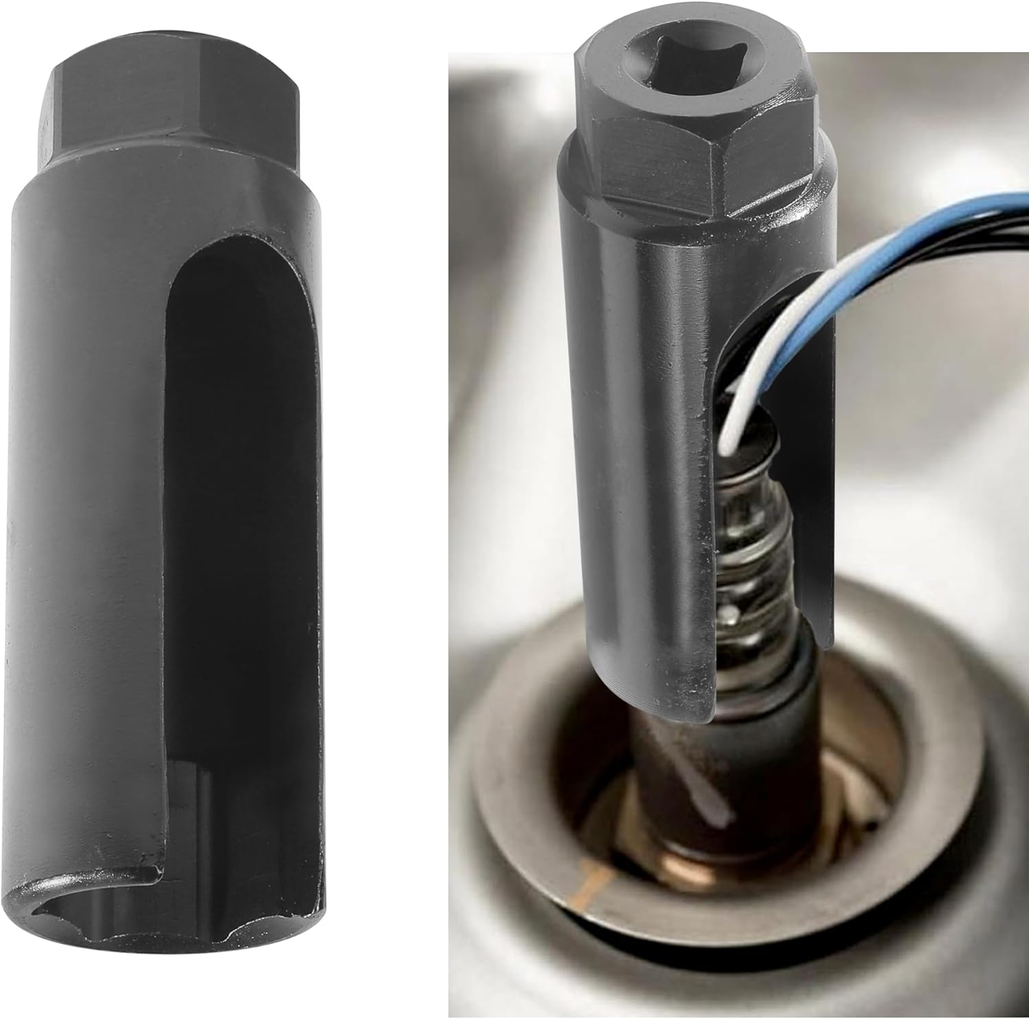 Amazon.com: SCUARI O2 Sensor Socket,Oxygen Sensor Socket with Side Wire ...