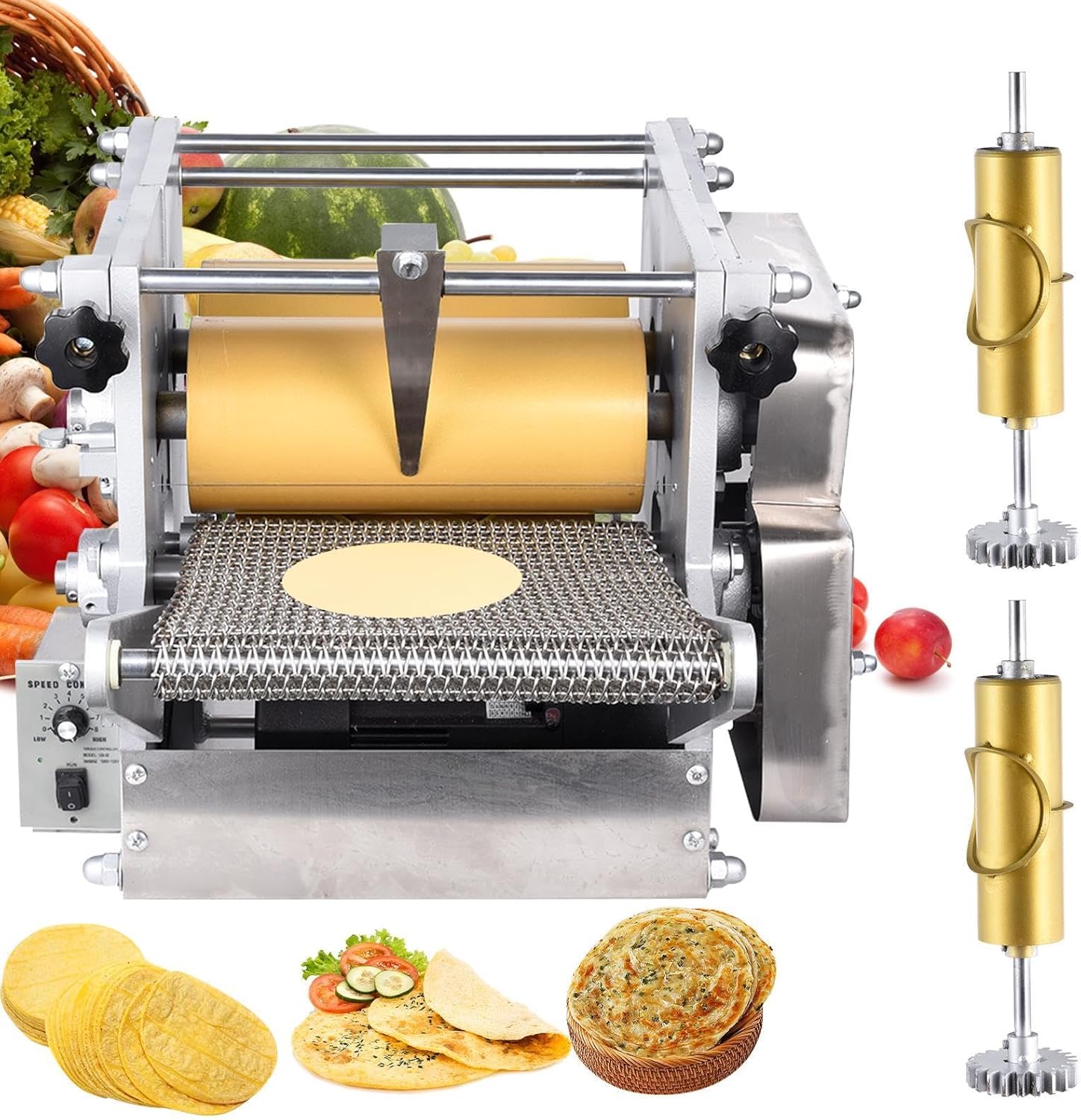 Amazon.com: Automatic Corn Tortilla Making Machine,Commercial Tacos Maker Automatic,Electric ...