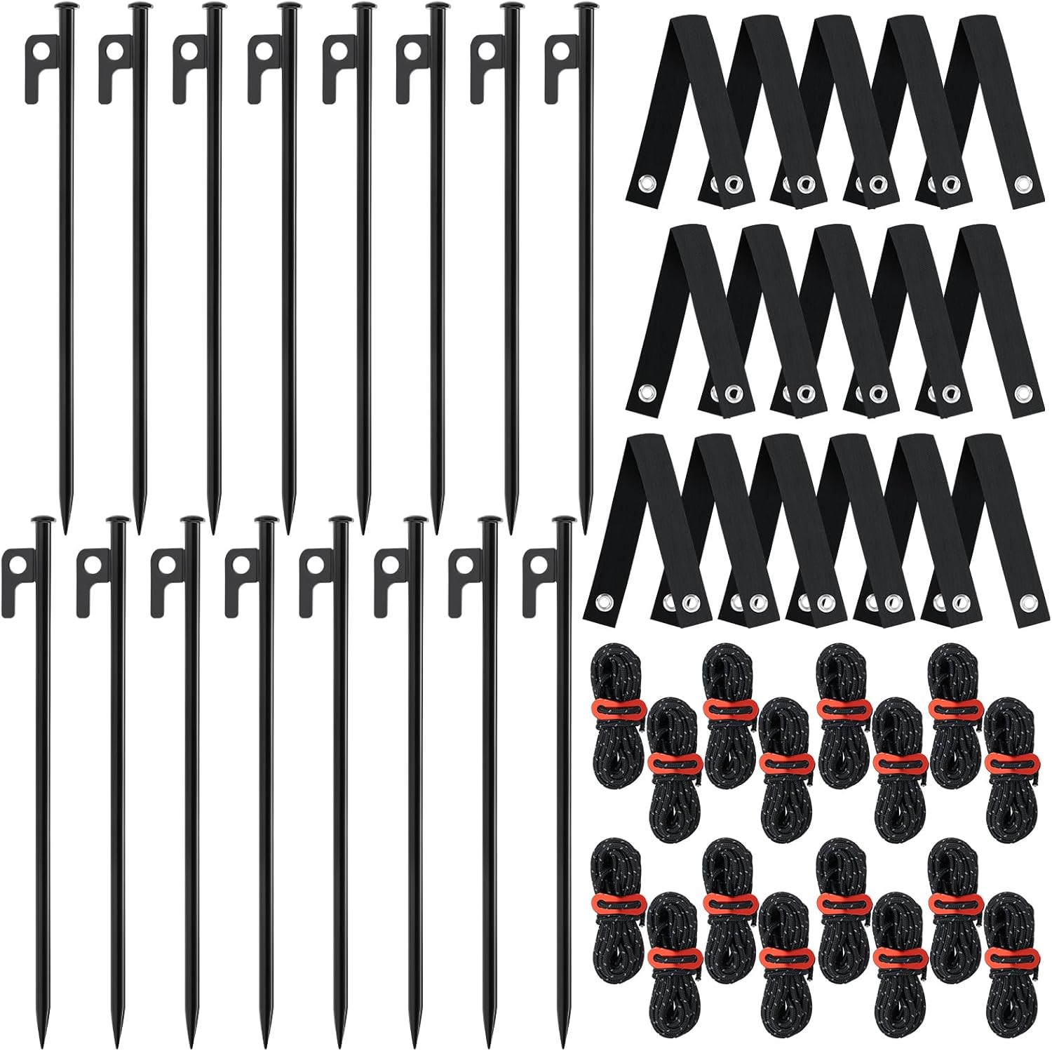 Amazon.com : 16 PCS Tree Stake Kits, 11.8 Inch Tree Stakes Supports ...