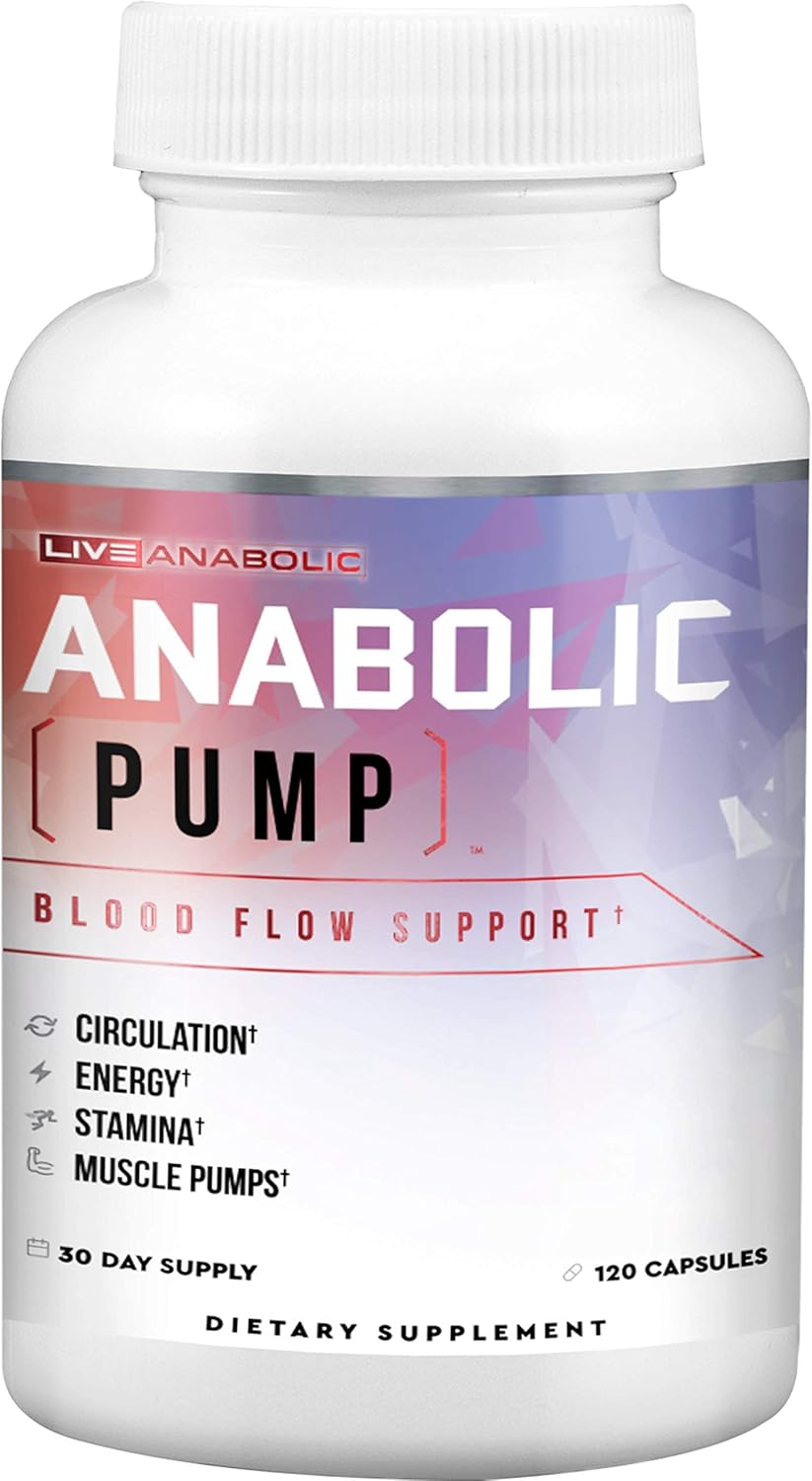Amazon.com: Anabolic Pump LiveAnabolic: Anabolic Pump - Blood Flow ...