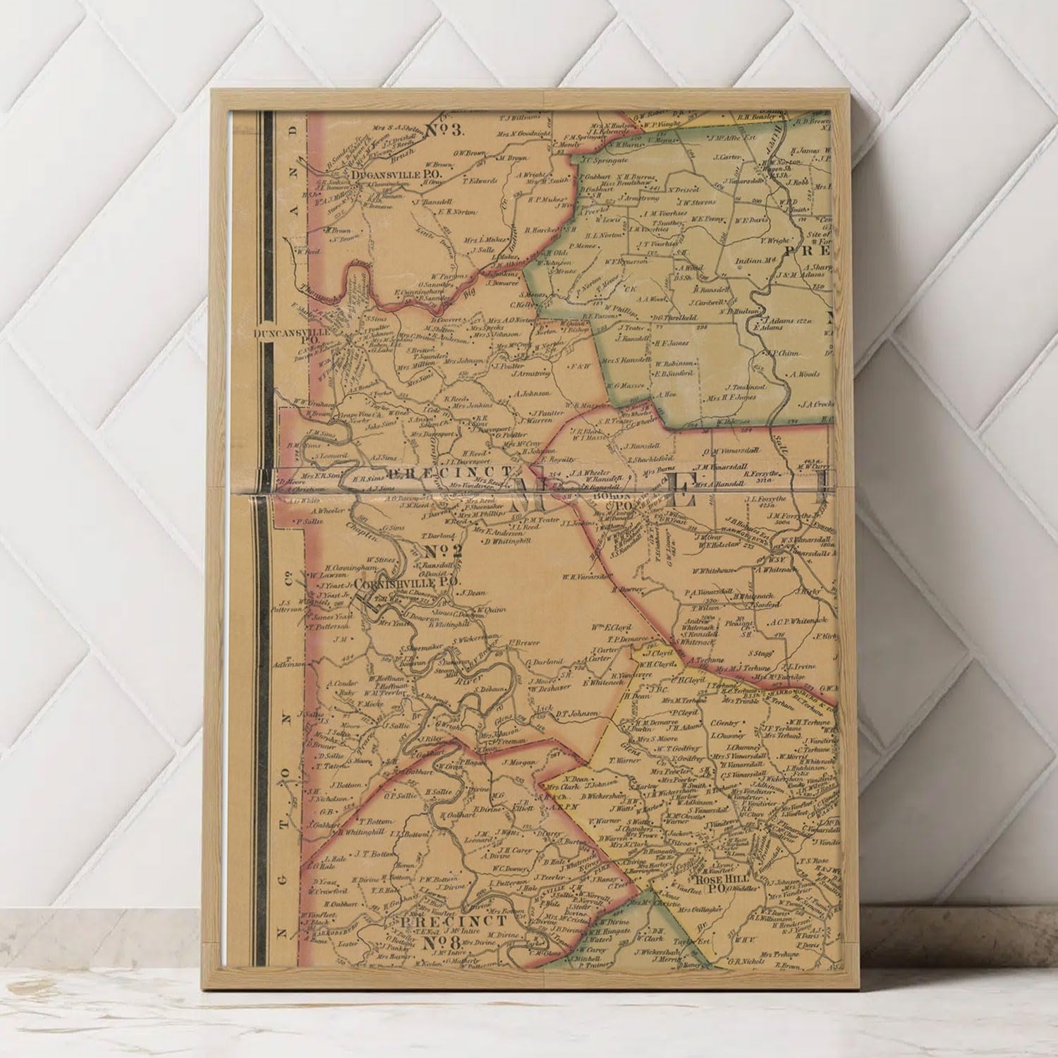 Amazon.com: MG Global Historical Poster of Old Precinct 2 Cornishville ...