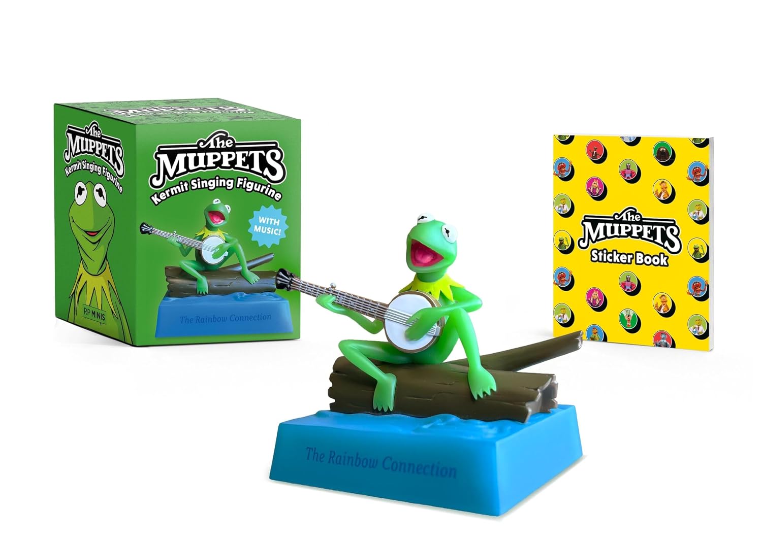 Amazon.com: The Muppets: Kermit Singing Figurine: With Music! (RP Minis ...