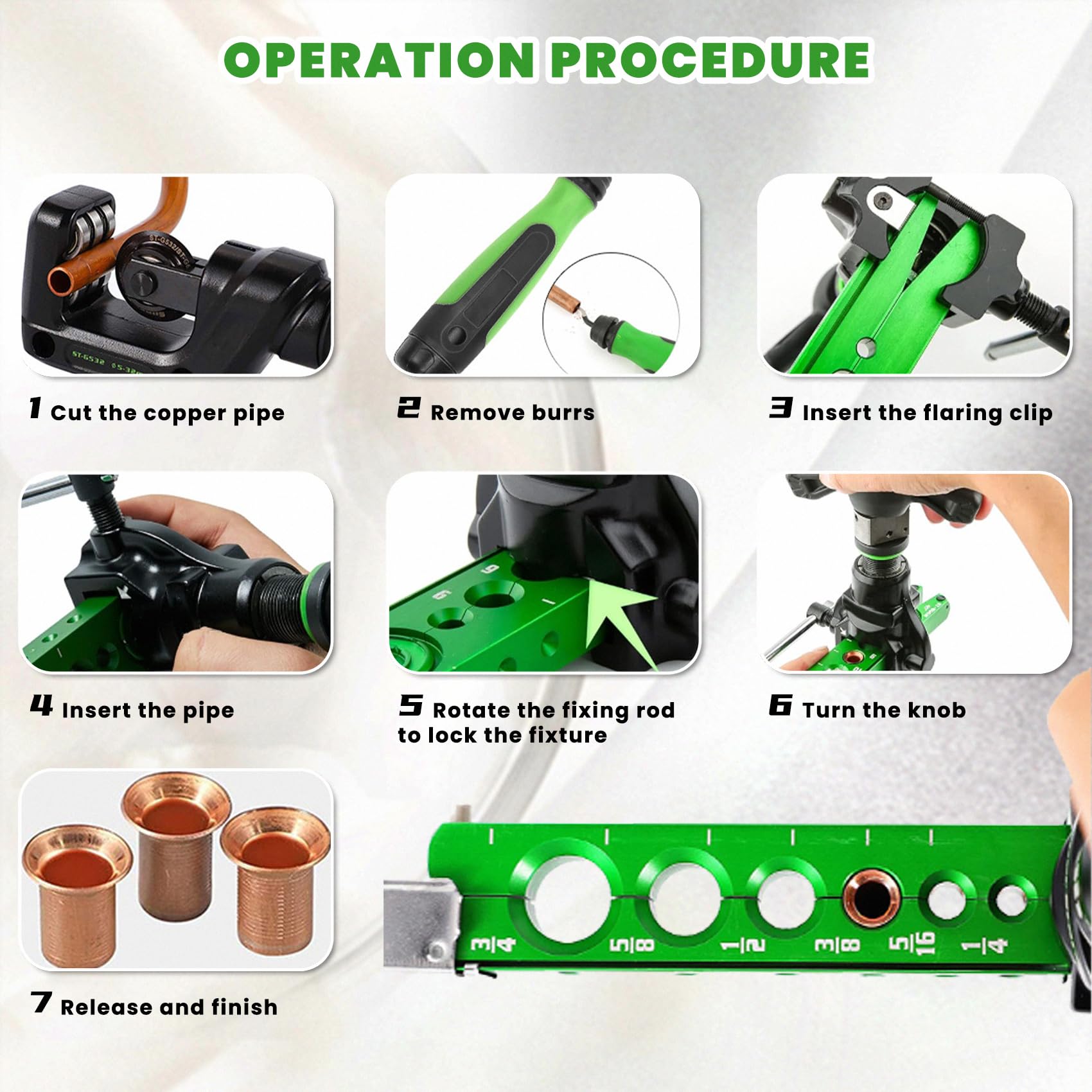 Snapklik.com : Kamitaly Flaring Tool Kit For 1/4 - 3/4 And 6-19mm ...