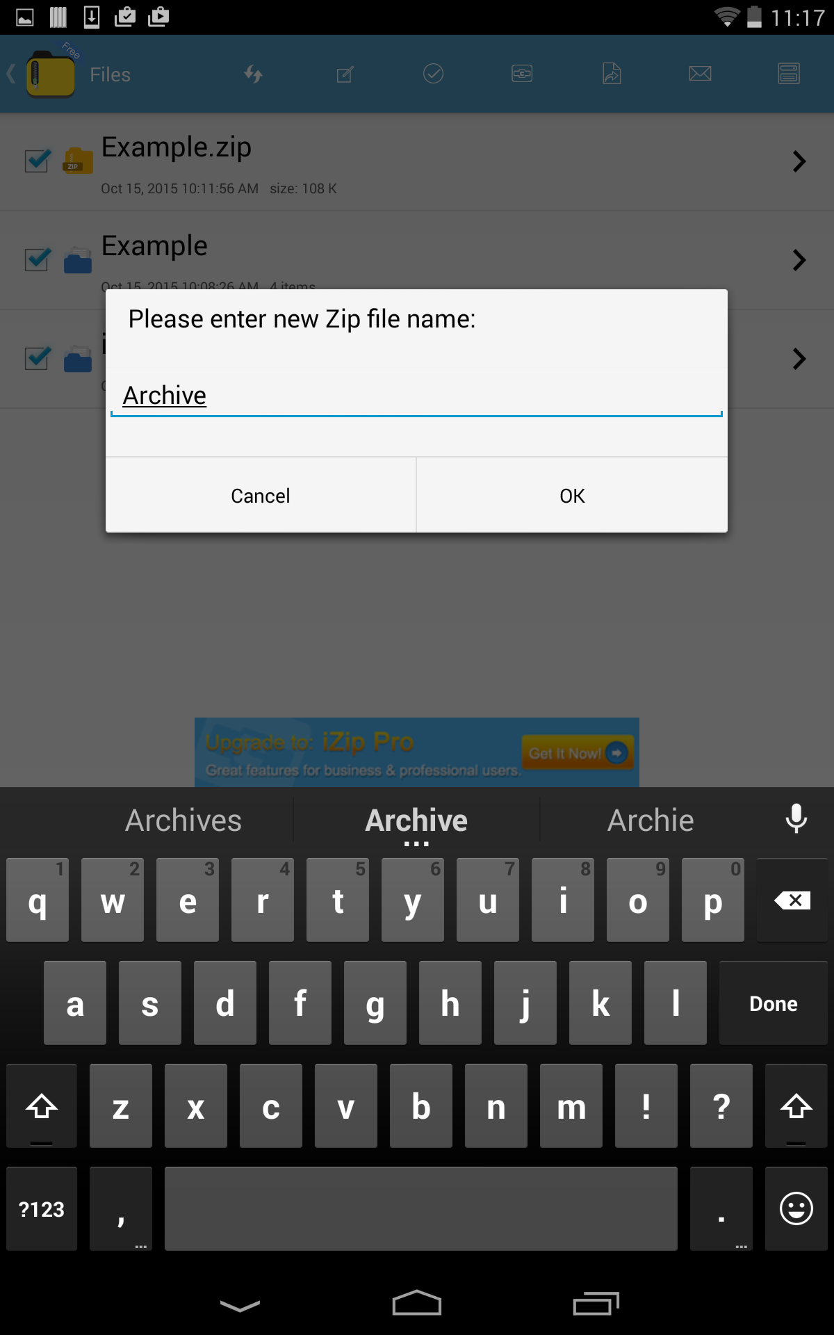 iZip - Zip Unzip Tool - App on Amazon Appstore