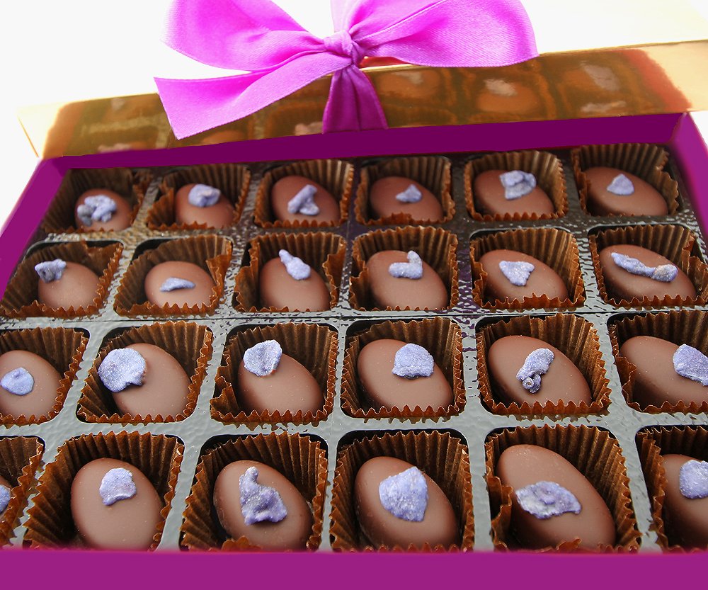 Chocolate Violet Creams - 240g : Amazon.co.uk: Grocery