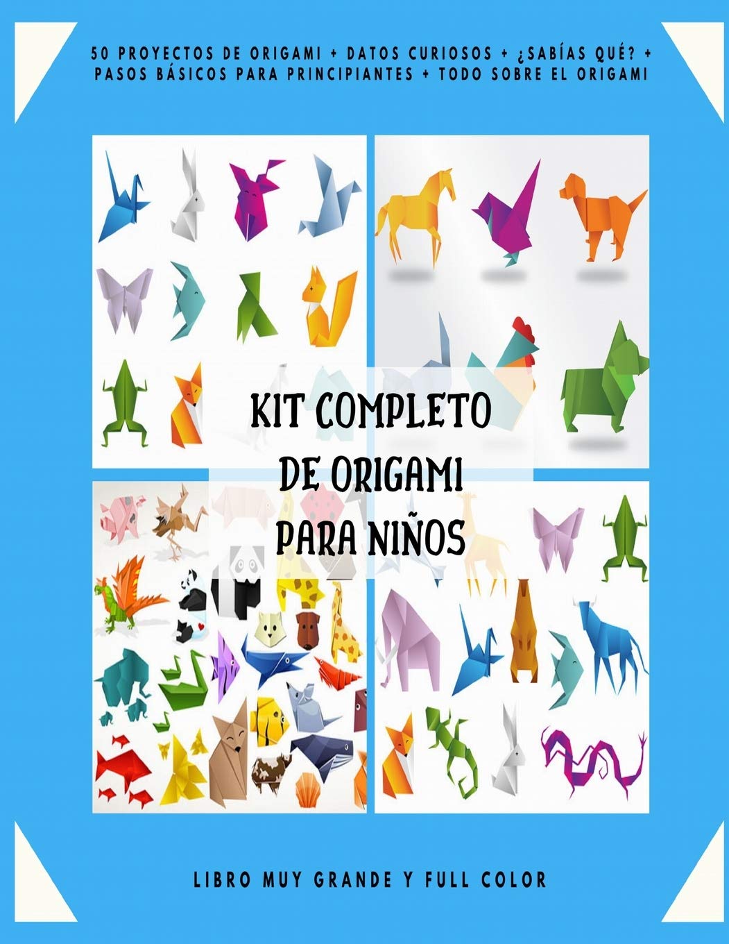 Kit Completo De Origami Para Ninos 50 Proyectos De Origami | Desertcart ...