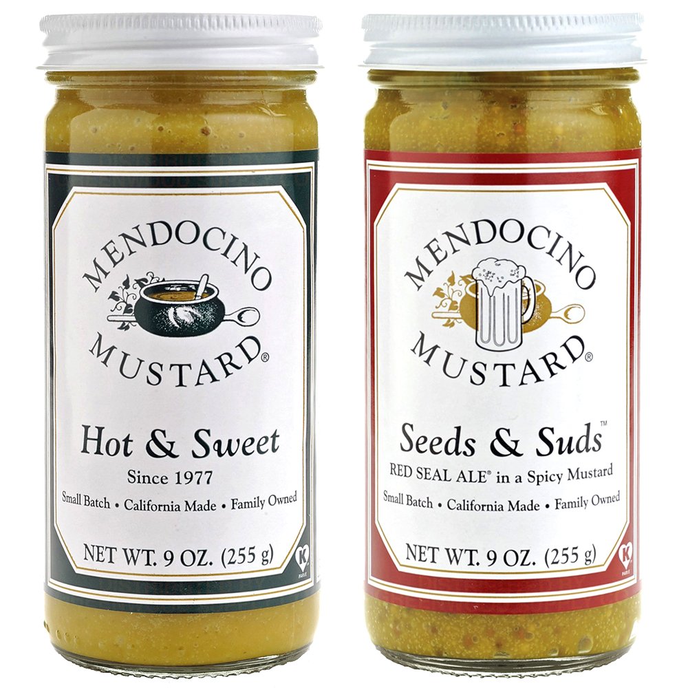 Amazon.com : Mendocino Mustard (Combo, 1 of each) : Grocery & Gourmet Food