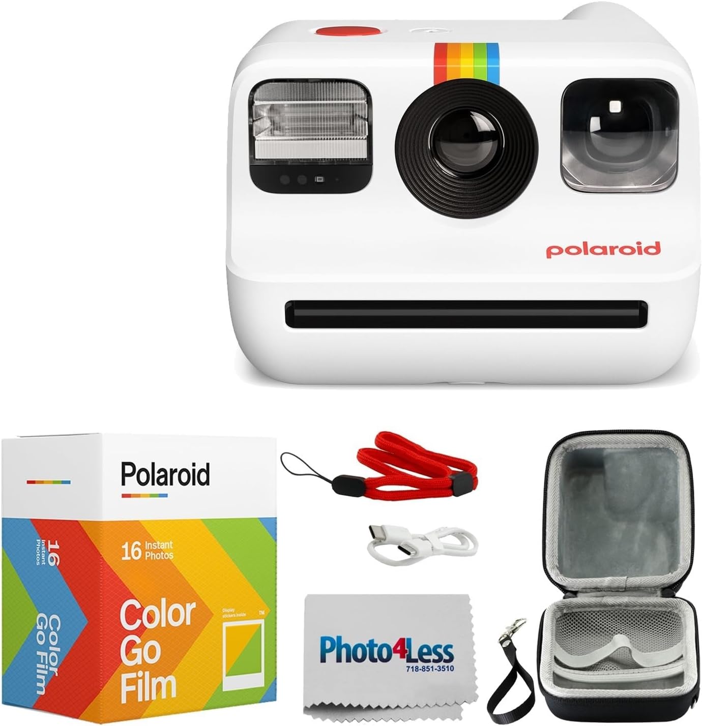 Amazon.com : Polaroid Go Generation 2 Instant Film Camera (White ...