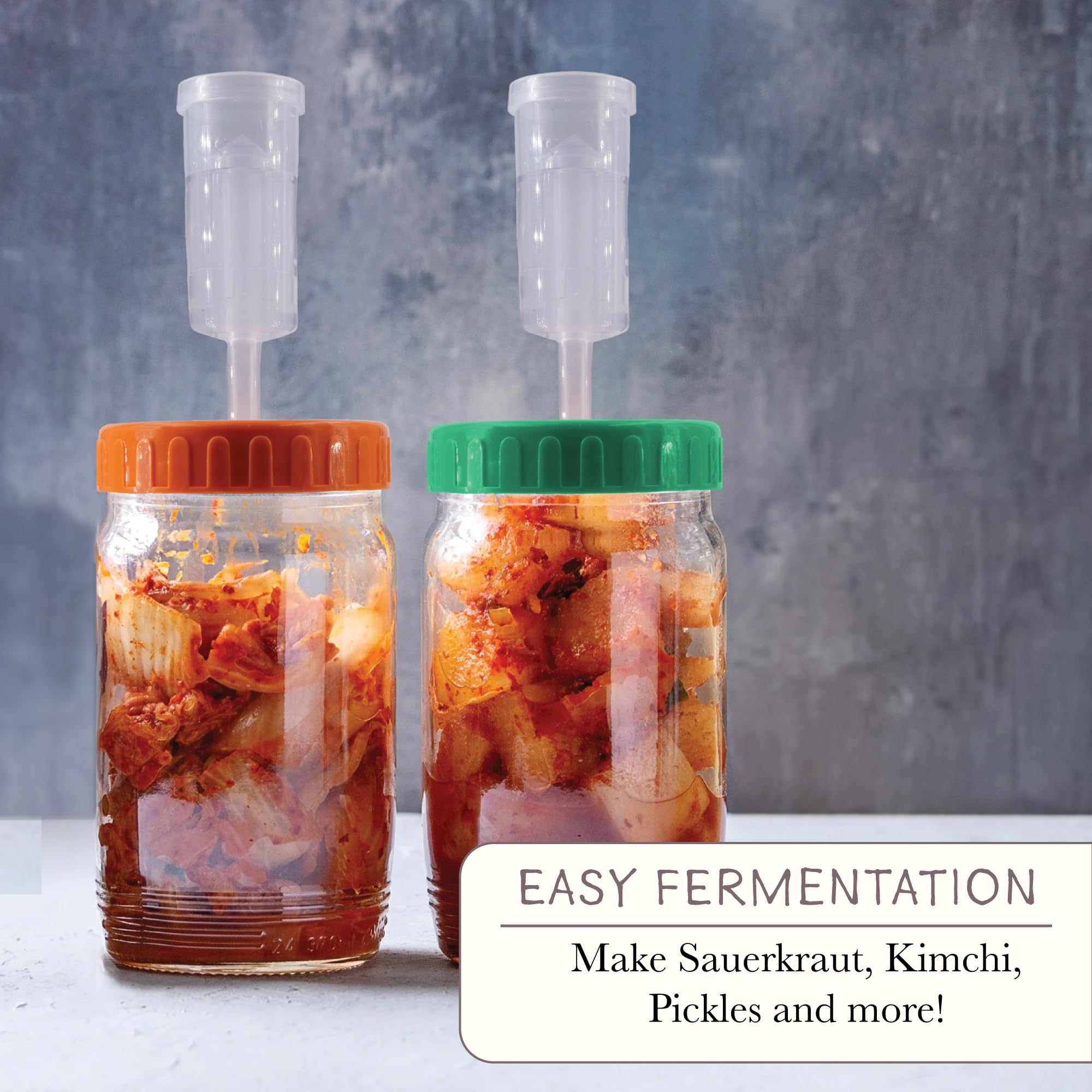 Snapklik.com : Elementi Fermentation Lids Set Of 2 - Fermentation Kit ...