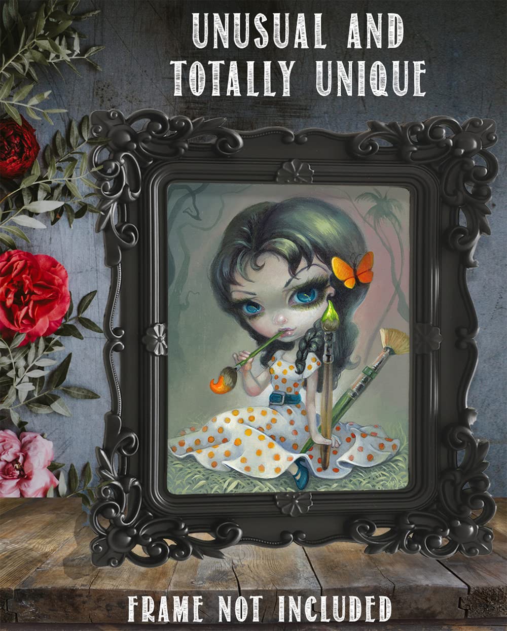 Strangeling Painting Pixie Colorful Spiritual Magical Surreal ...