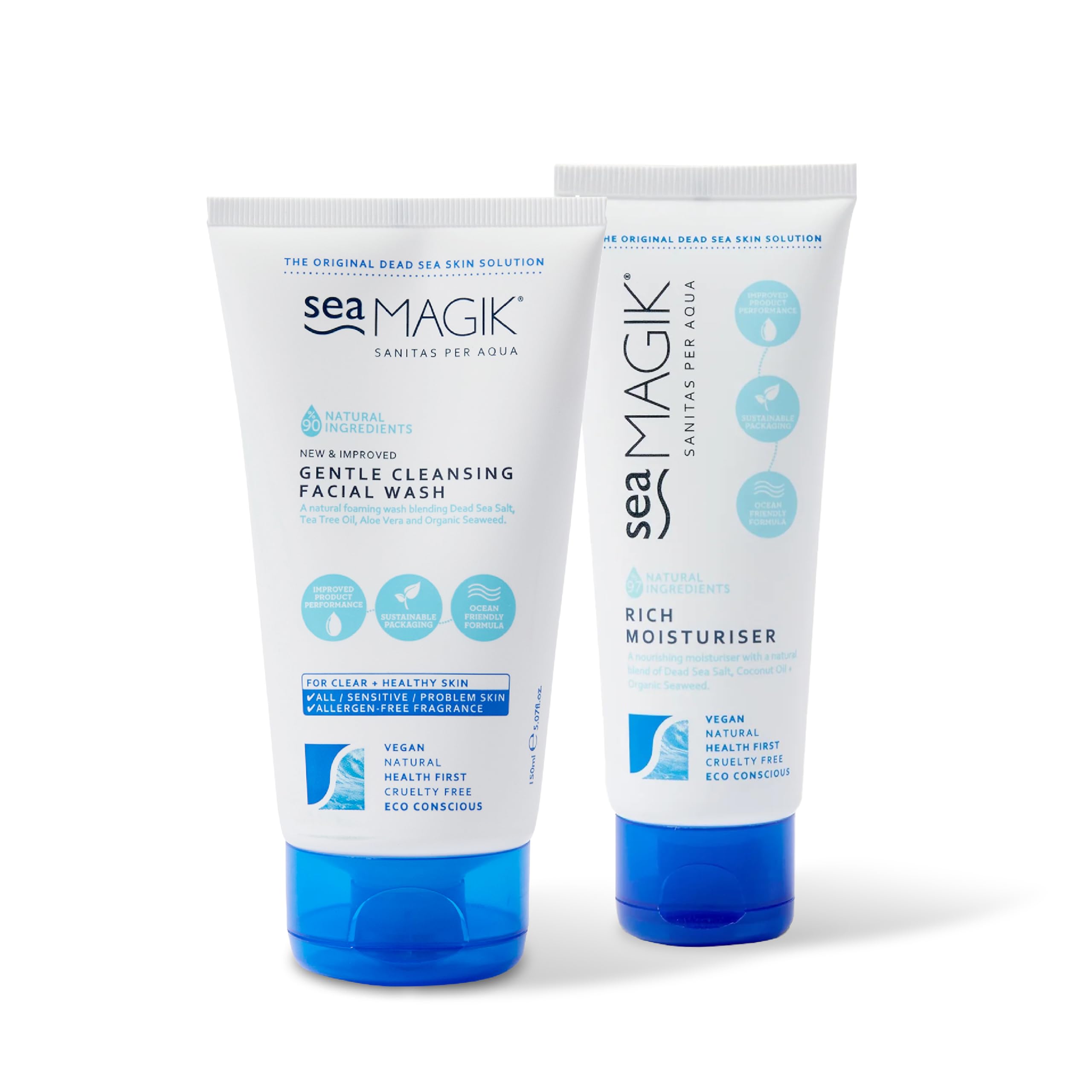 Sea Magik - Face Wash and Lotion for Dry, Sensitive, and Oily Skin ...